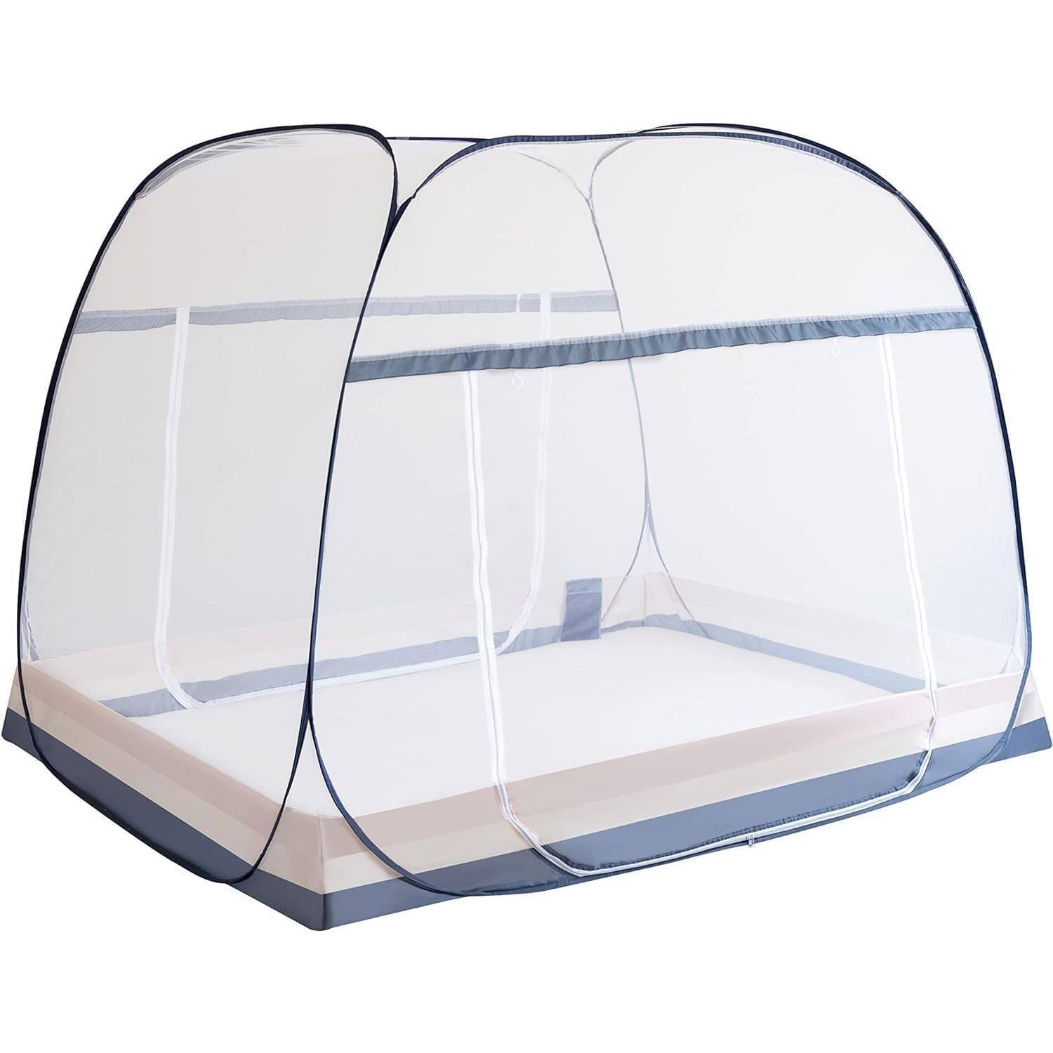 Interiors Paradigms - Pop Up Mosquito Net For Beds Portable Foldable ...