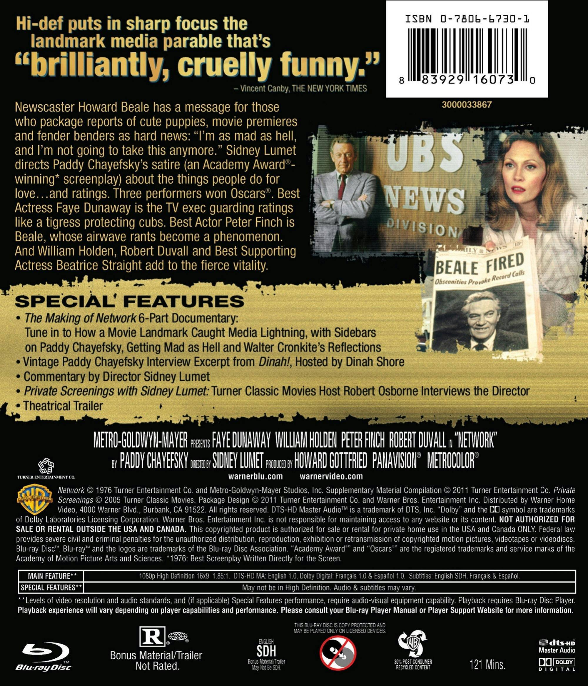 Network [Blu ray] [Standard] - Best Buy