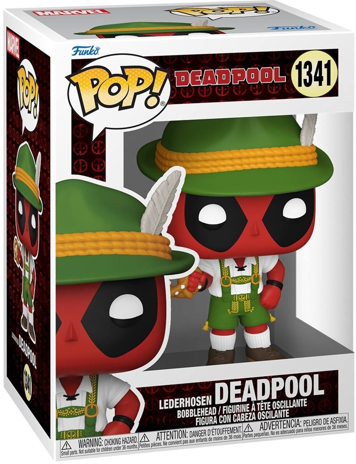 Funko POP! Marvel: Deadpool Parody Lederhosen COLLECTIBLES Multicolor ...