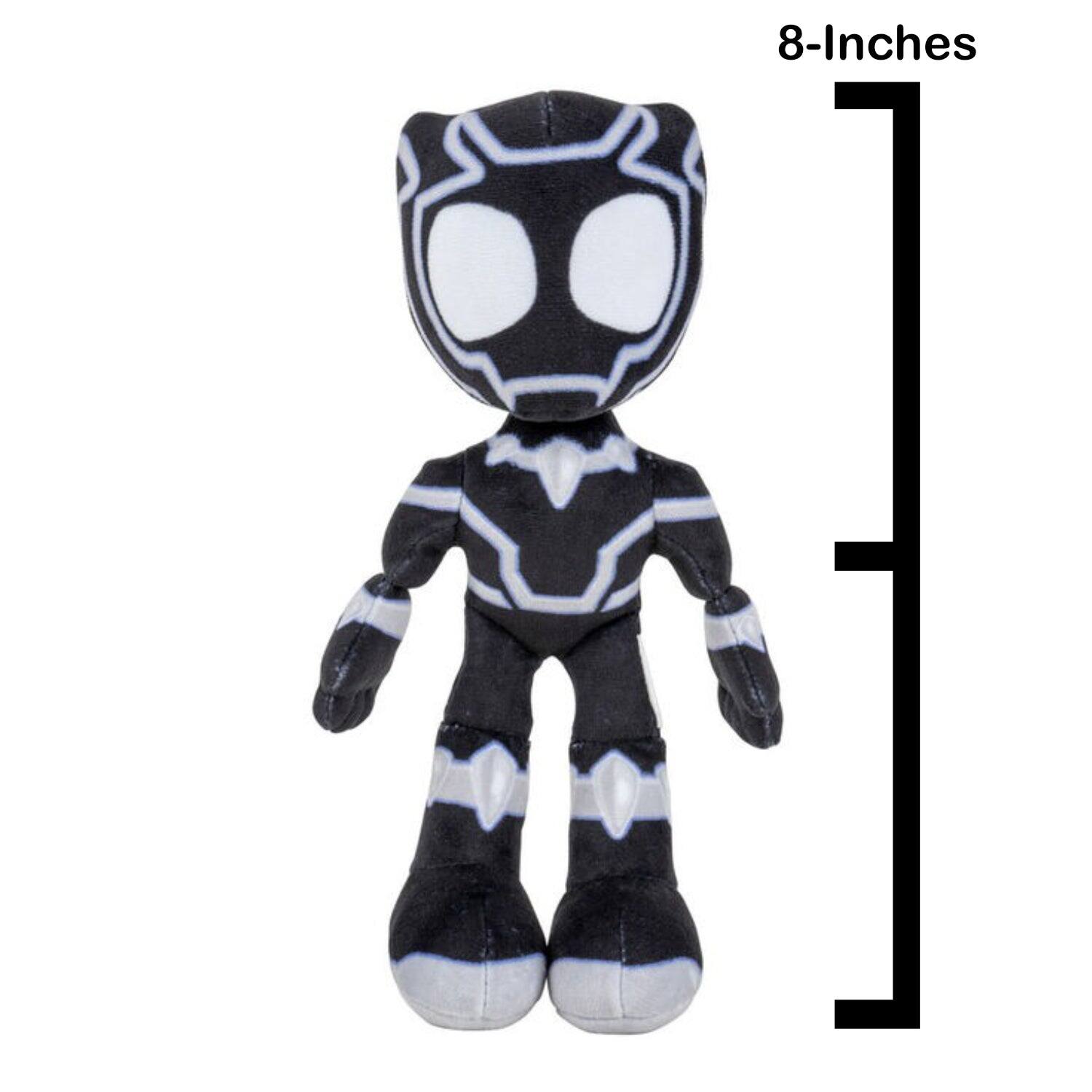 Jazwares Spidey and Friends: 8 Inch Little Plush Black Panther - Best Buy