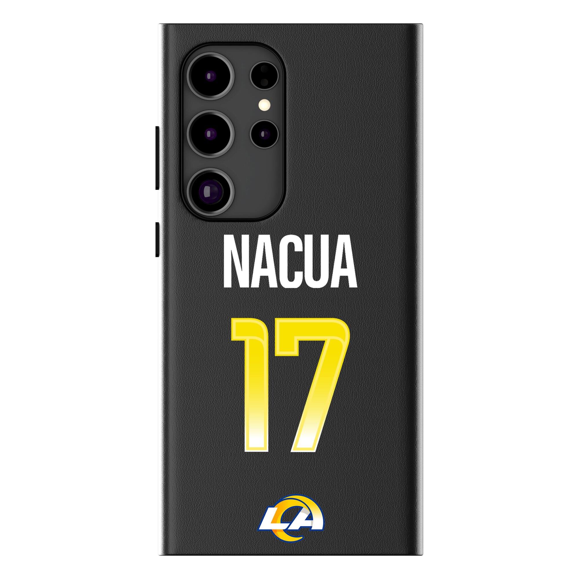 Keyscaper NFL Puka Nacua Los Angeles Rams Galaxy Magnetic Bump Case S24 ...