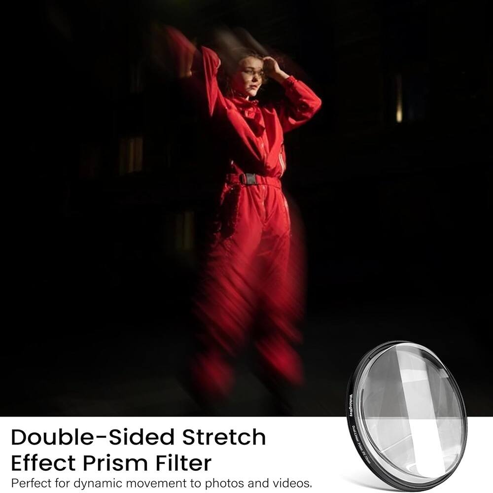 Schertz 67mm Rotatable Ghosting Prism Filter – Double Sided Lens for ...