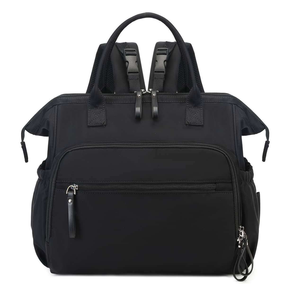 DORLUKFU Large Diaper Bag Tote, 14 Pockets Stylish Baby Bag with ...