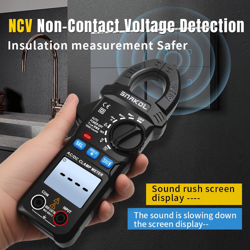 Snakol 600A Multi Function Clamp Meter with High Precision Induction ...