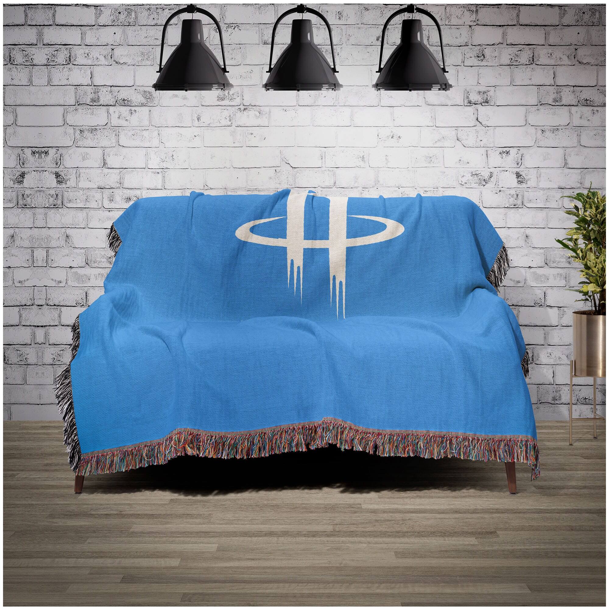 Chad & Jake Houston Rockets Woven Blanket Blue 200797722 - Best Buy
