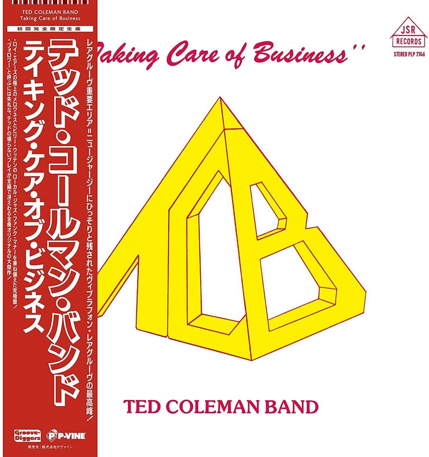 Ted Coleman Band Taking Care of Business VINYL LP - Best Buy