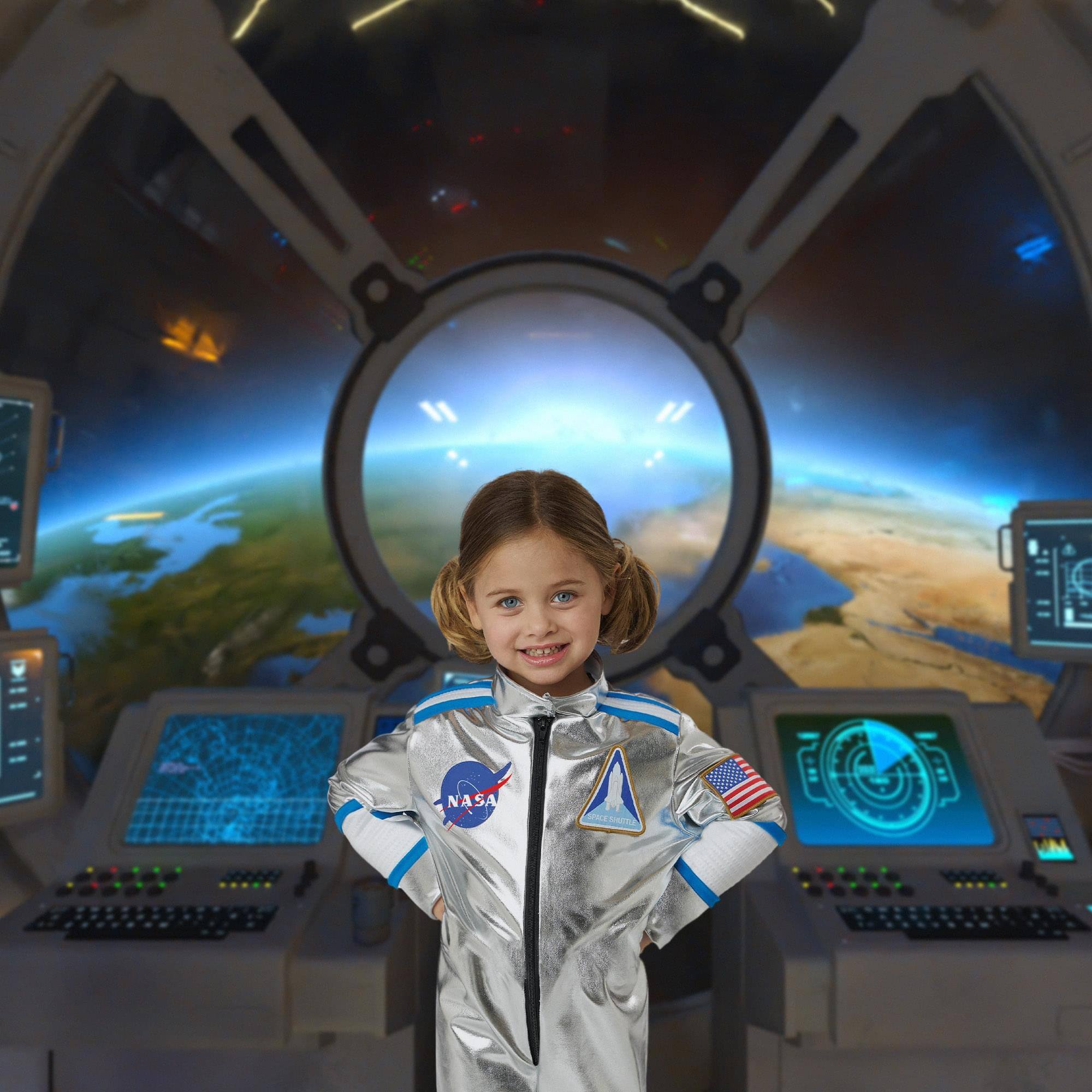 California Costumes NASA Flight Suit Deluxe Toddler Costume | Medium (3 ...