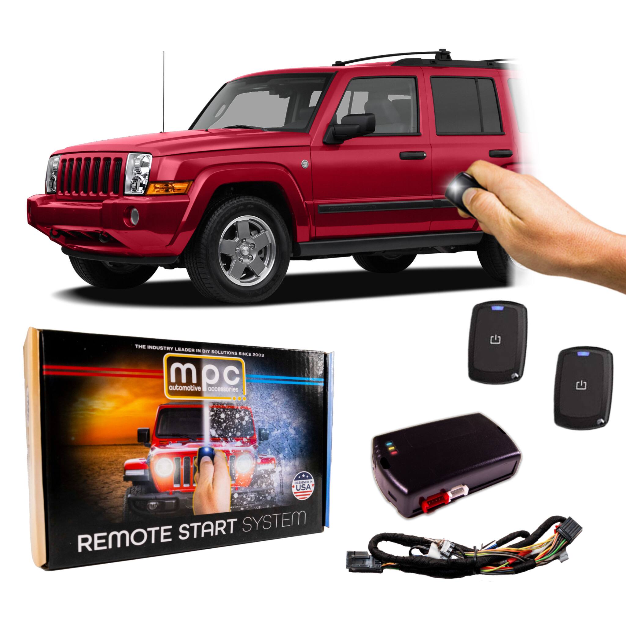 MPC Plug n Play 1 Button Remote Start For 2011 Jeep Commander Key to ...