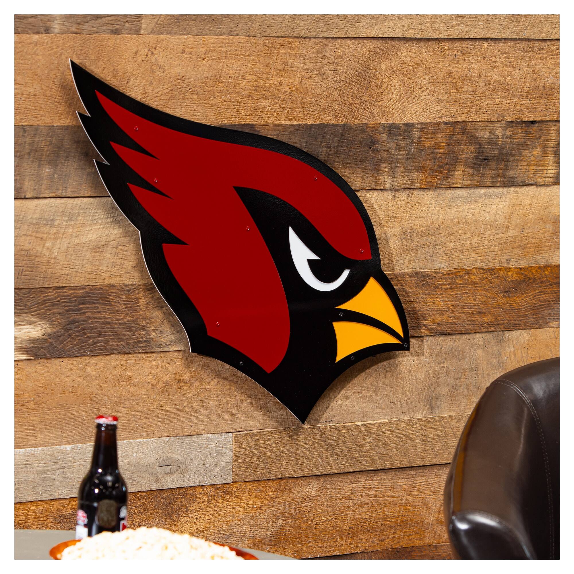 Evergreen Enterprises Arizona Cardinals 23" Layered Metal Wall Art Sign ...