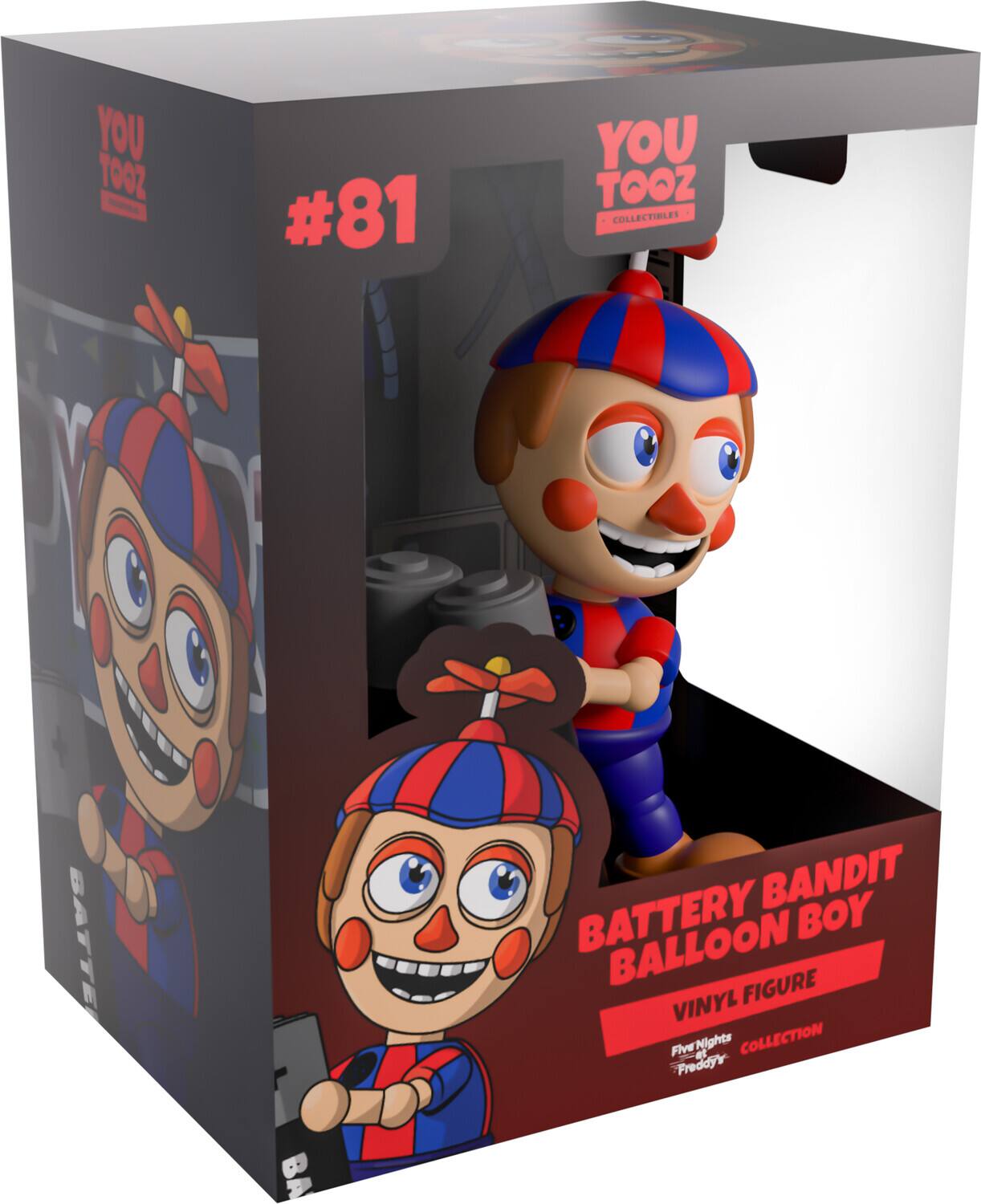 Youtooz Five Nights at Freddy's #81 Battery Bandit Balloon Boy Vinyl ...