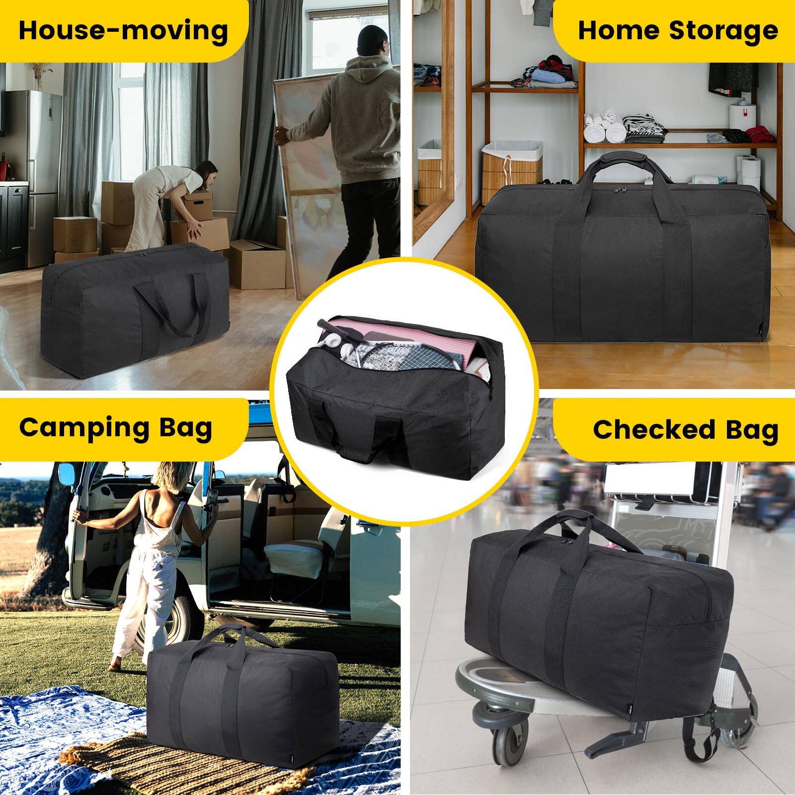 Paradigms Interiors Extra Large Duffle Bag For Travel Duffel Men Gear ...