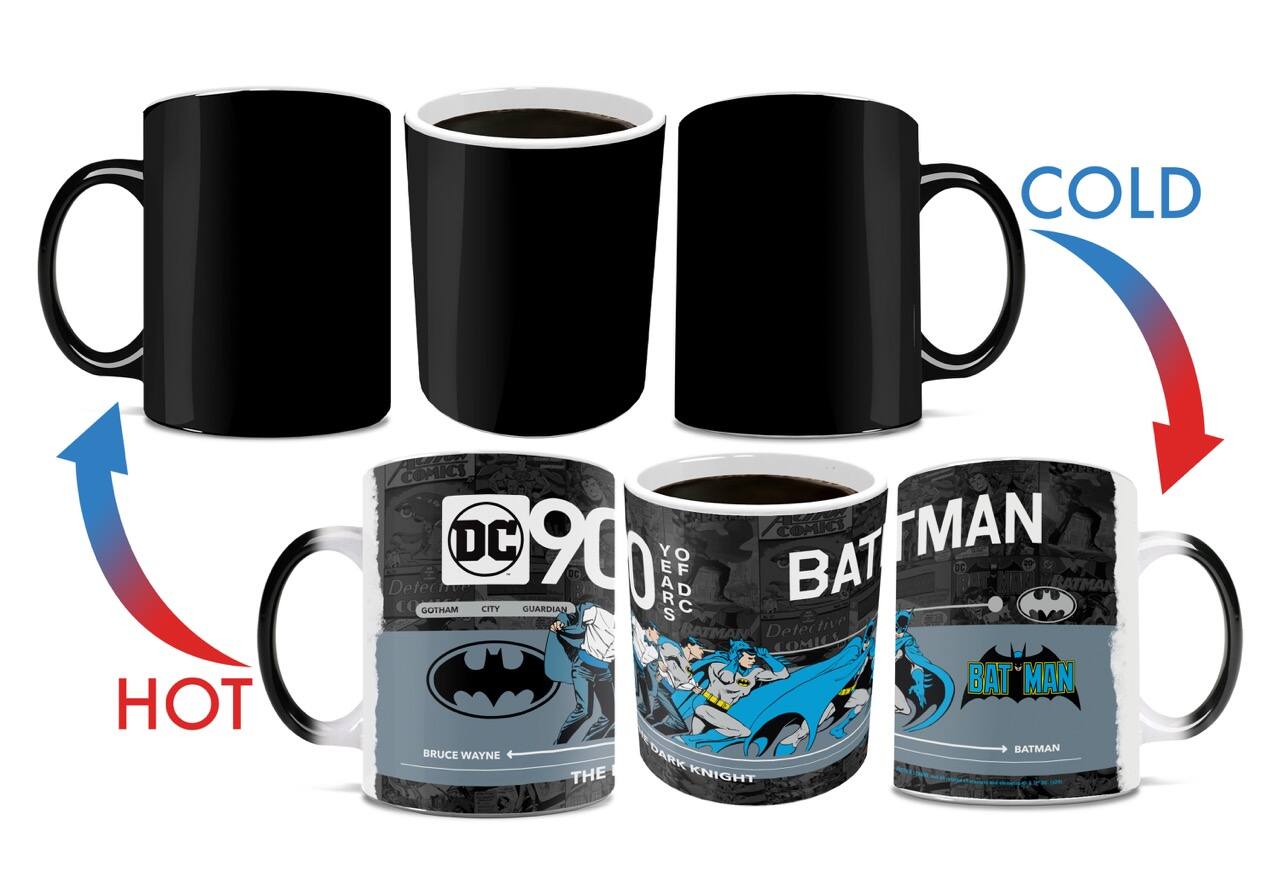 Trend Setters Justice League (DC 90th Batman) Morphing Mugs® Heat ...