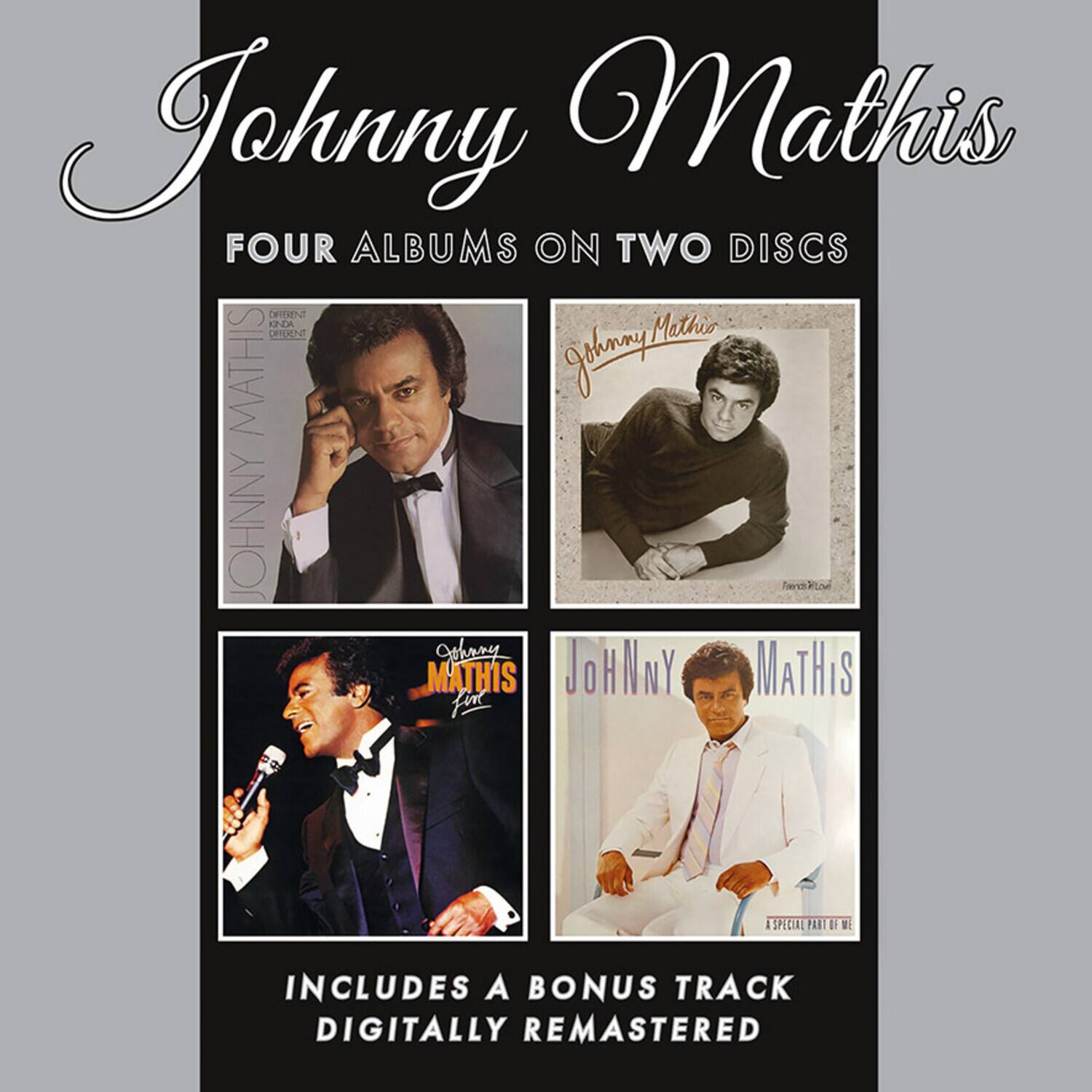 Johnny Mathis Different Kinda Different Plus Bonus Track / Friends In ...