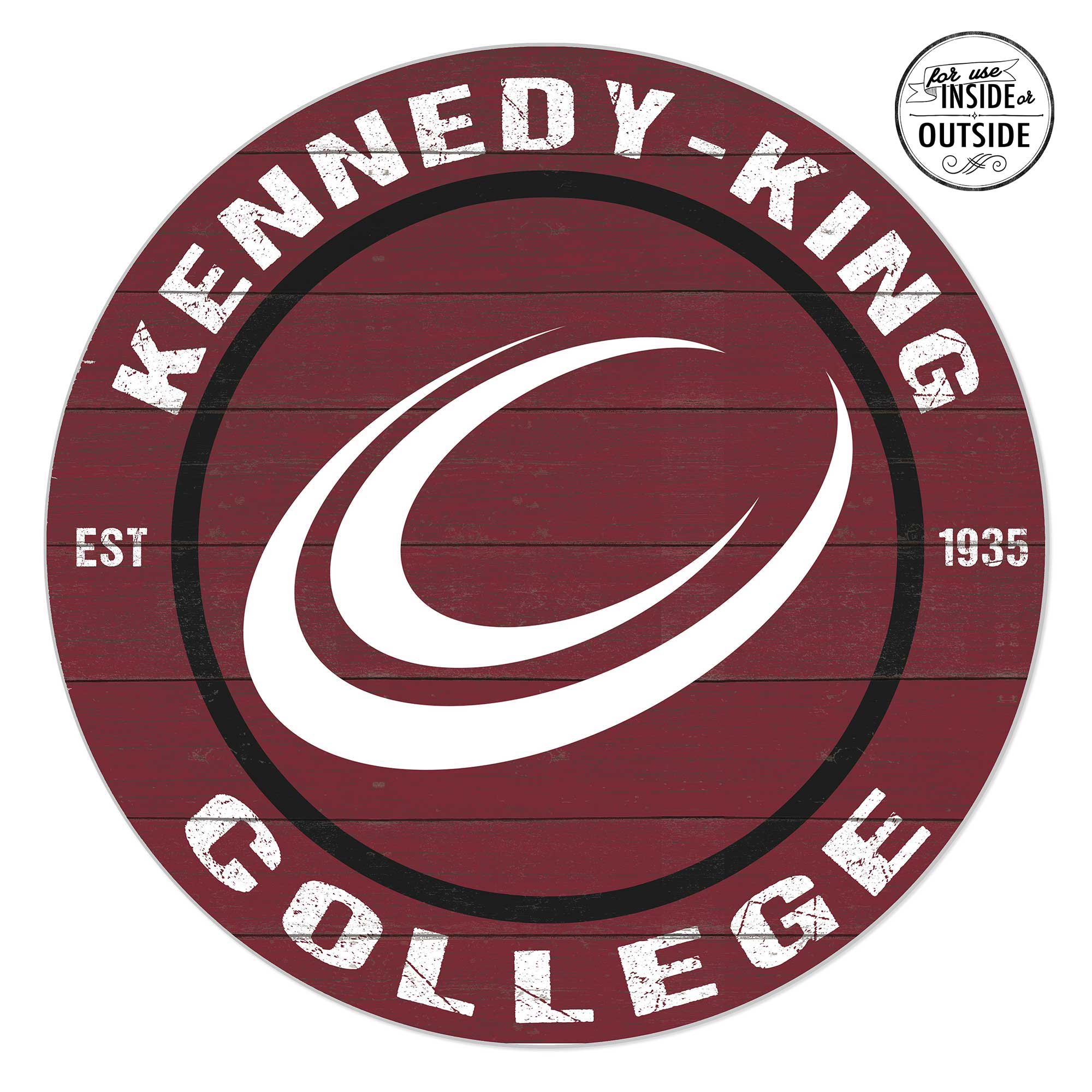 Jardine Kennedy King College Statesmen 20'' x 20'' Indoor/Outdoor ...