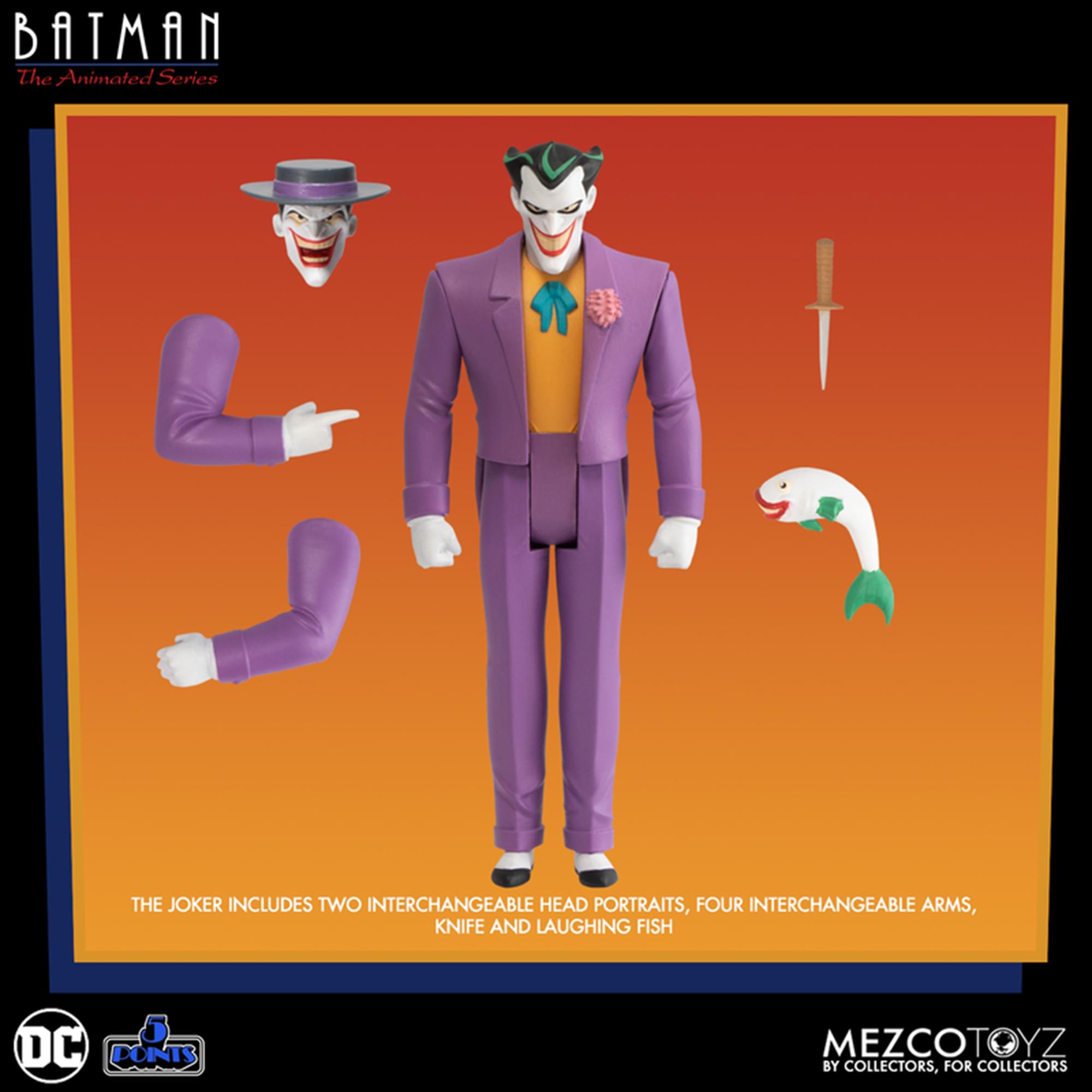DC Universe DC Comics 5 Points Batman: The Animated Series | Joker ...