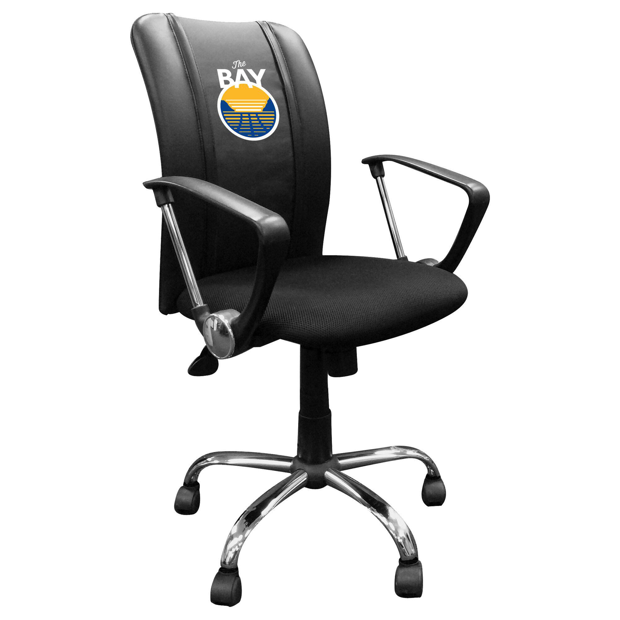 DreamSeat Golden State Warriors Team Curve Task Chair Black 4943287 ...