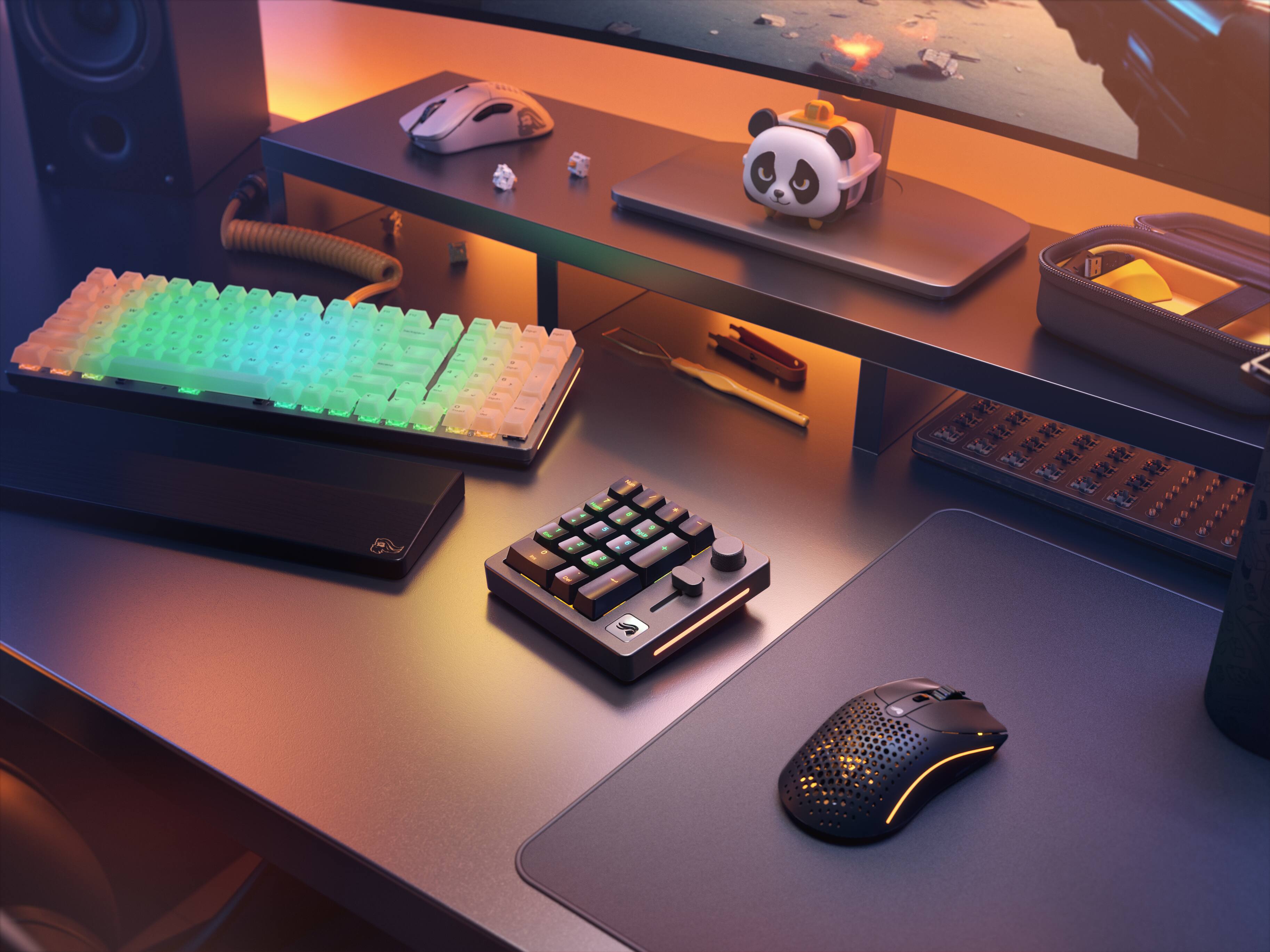 Customer Reviews: Glorious Numpad Prebuilt Black Slate GLO-GMMK-NP-FOX ...