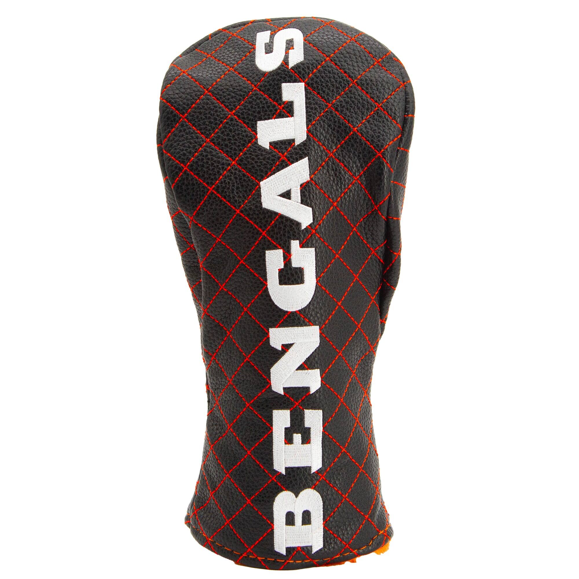 Team Golf Cincinnati Bengals Quilted Fairway Headcover Multicolor ...