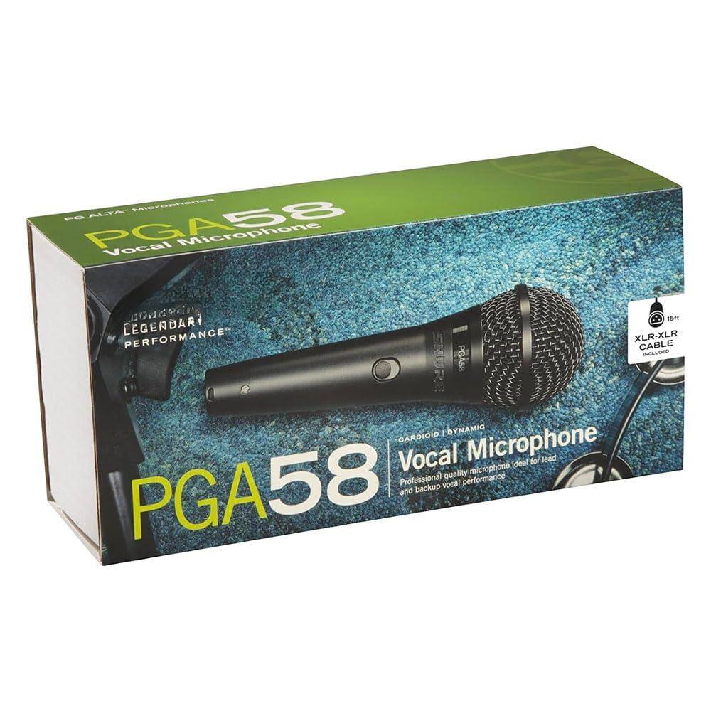 Cedar Assembly Pga58 Dynamic Microphone Handheld Mic For Vocals With Cardioid Pick up Pattern ...