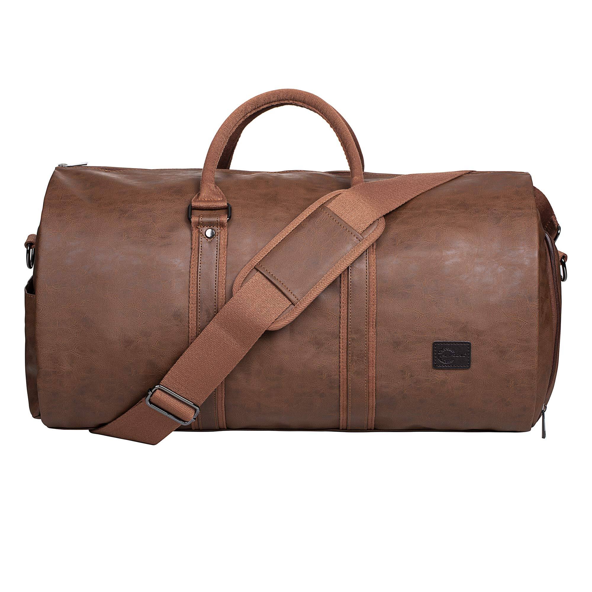 NICHOLAS KLEIN Convertible Travel Garment Bag Carry On Duffel For Men ...