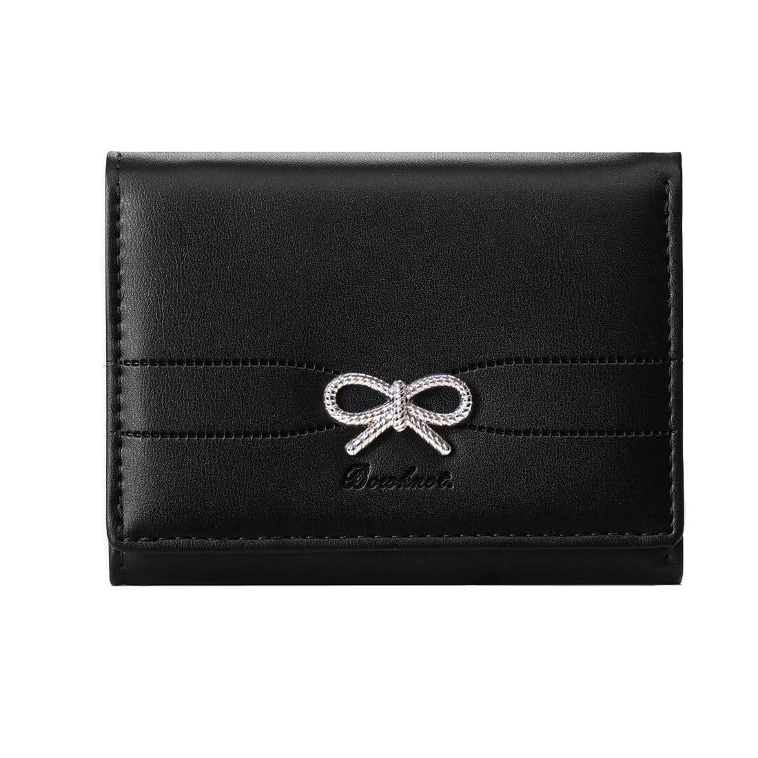 Jadie Link Wallets Cute Coquette Bow Small Wallet Aesthetic Card Holder ...