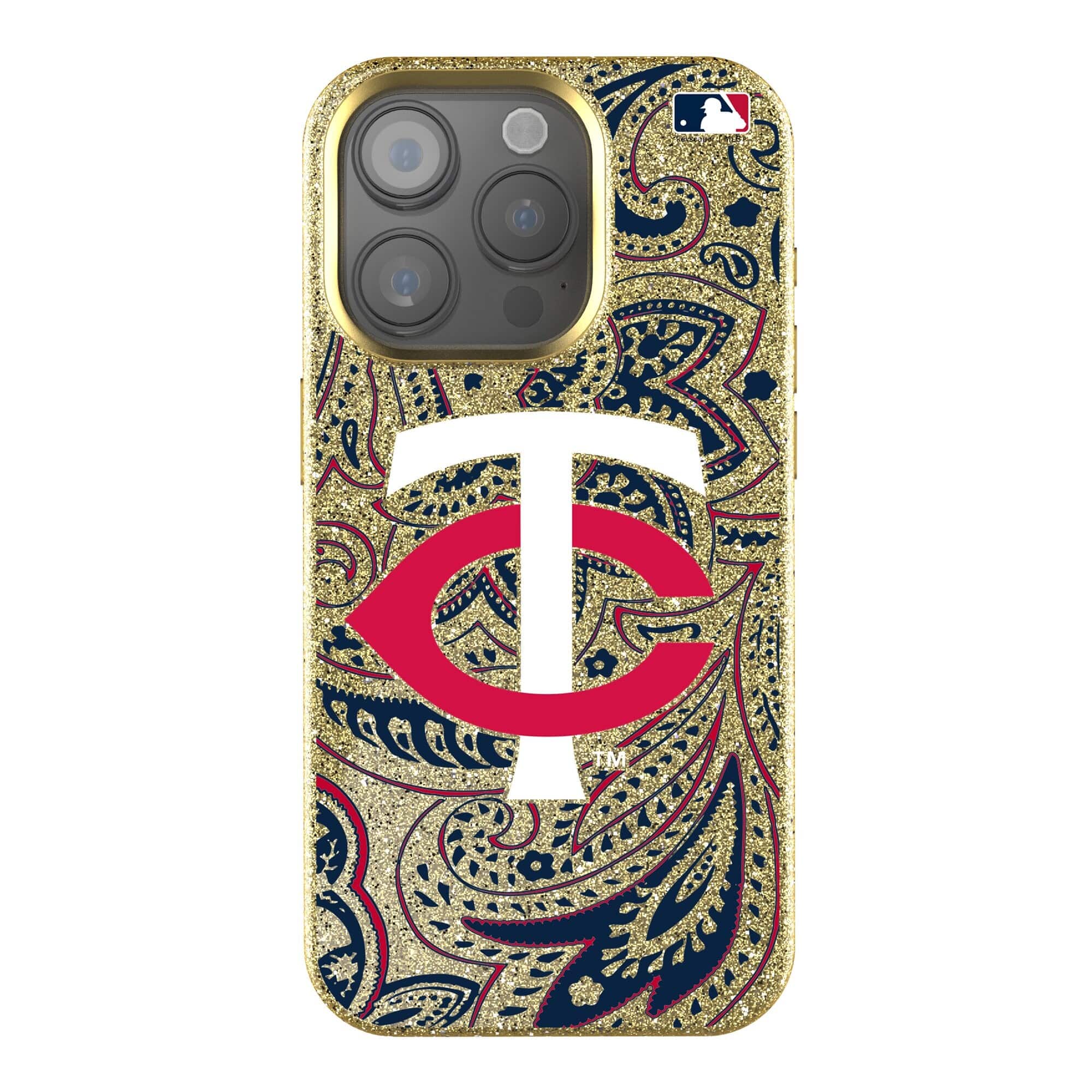 MLB Keyscaper - - Minnesota Twins - Paisley Bling iPhone - 16 Pro Max ...
