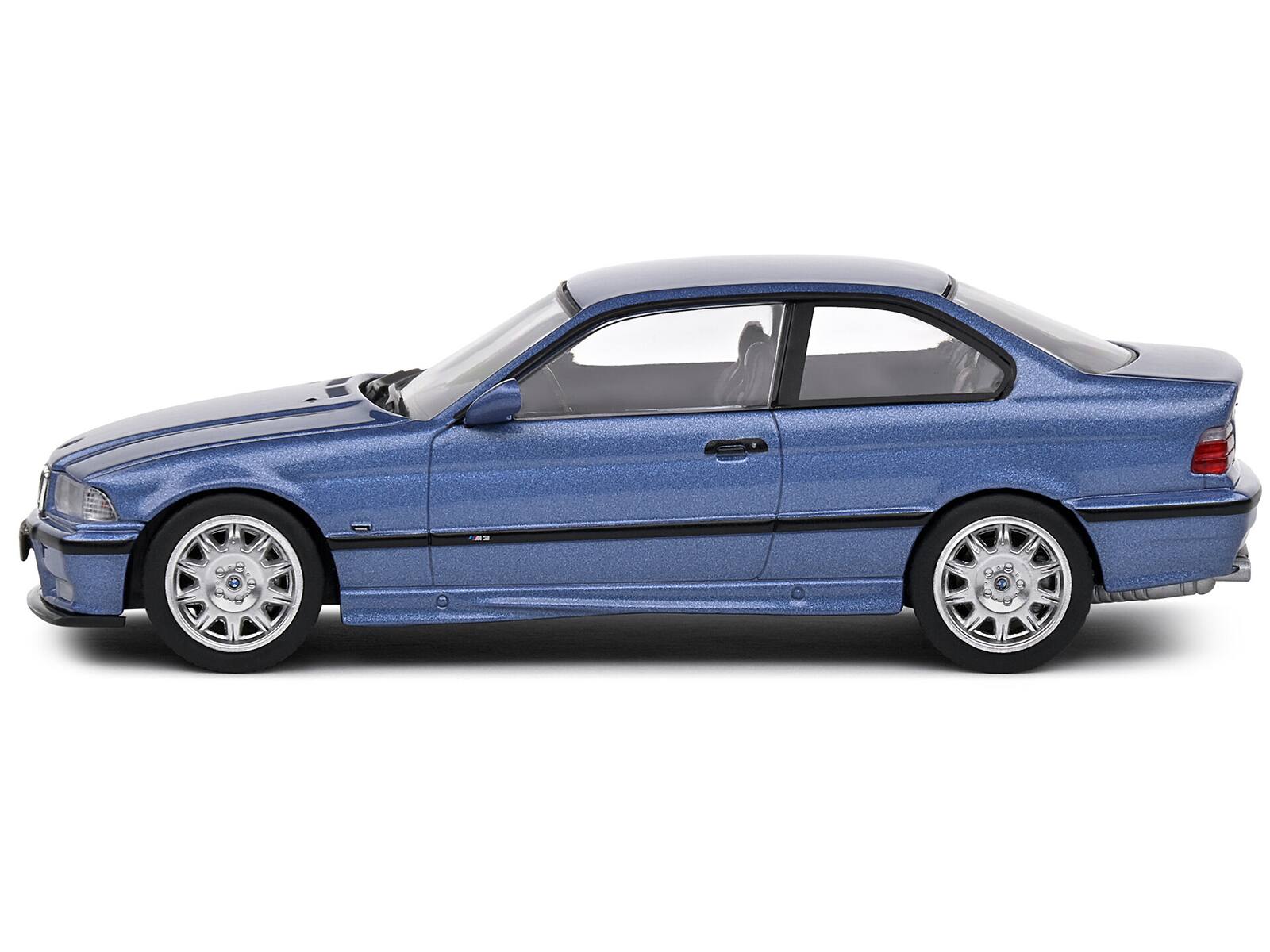 1999 BMW E36 M3 Coupe Estoril 1/43 Diecast Model Car by Solido Blue ...