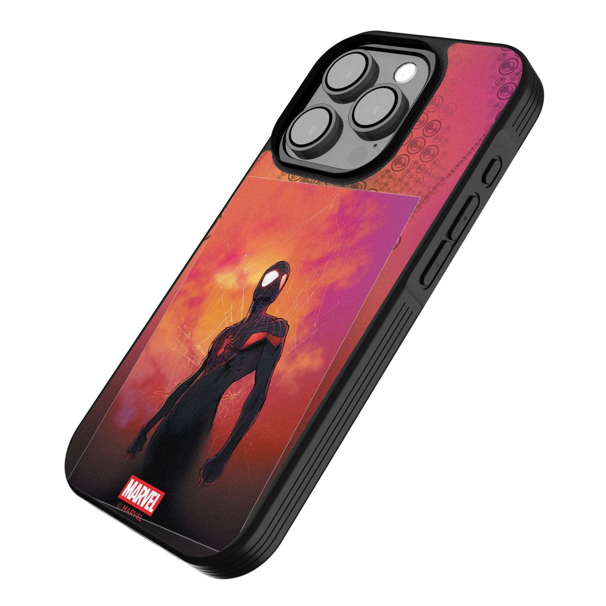 Keyscaper Marvel Cover Art Bump Phone Case Apple iPhone 14 Miles ...