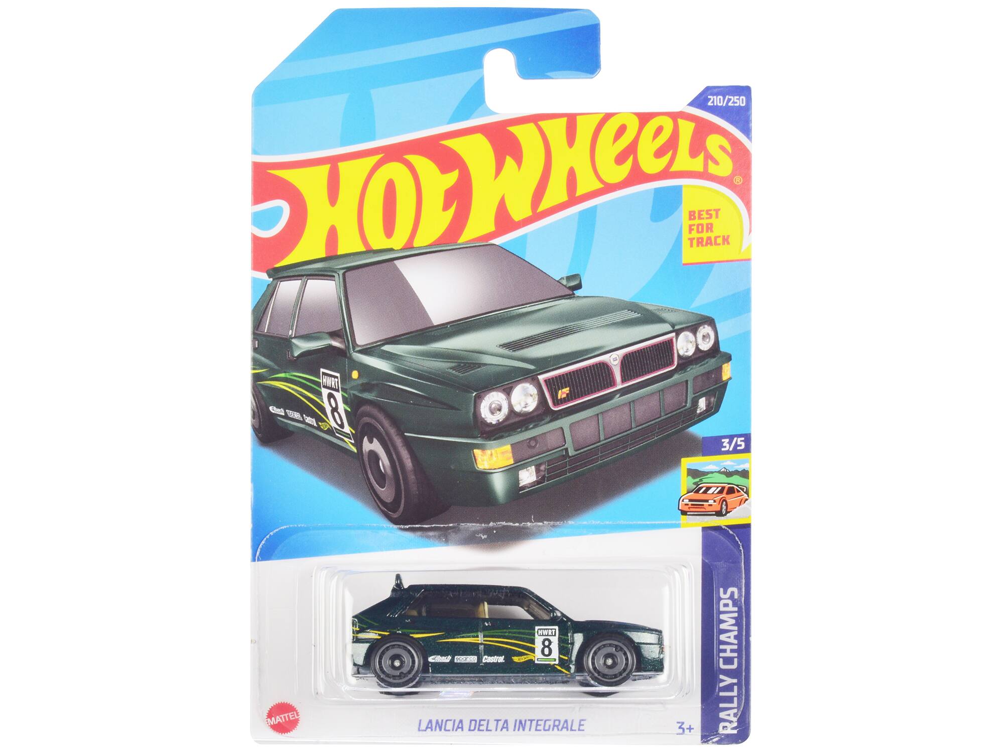 Lancia Delta Integrale #8 with Graphics "Rally Champs" Series Diecast ...