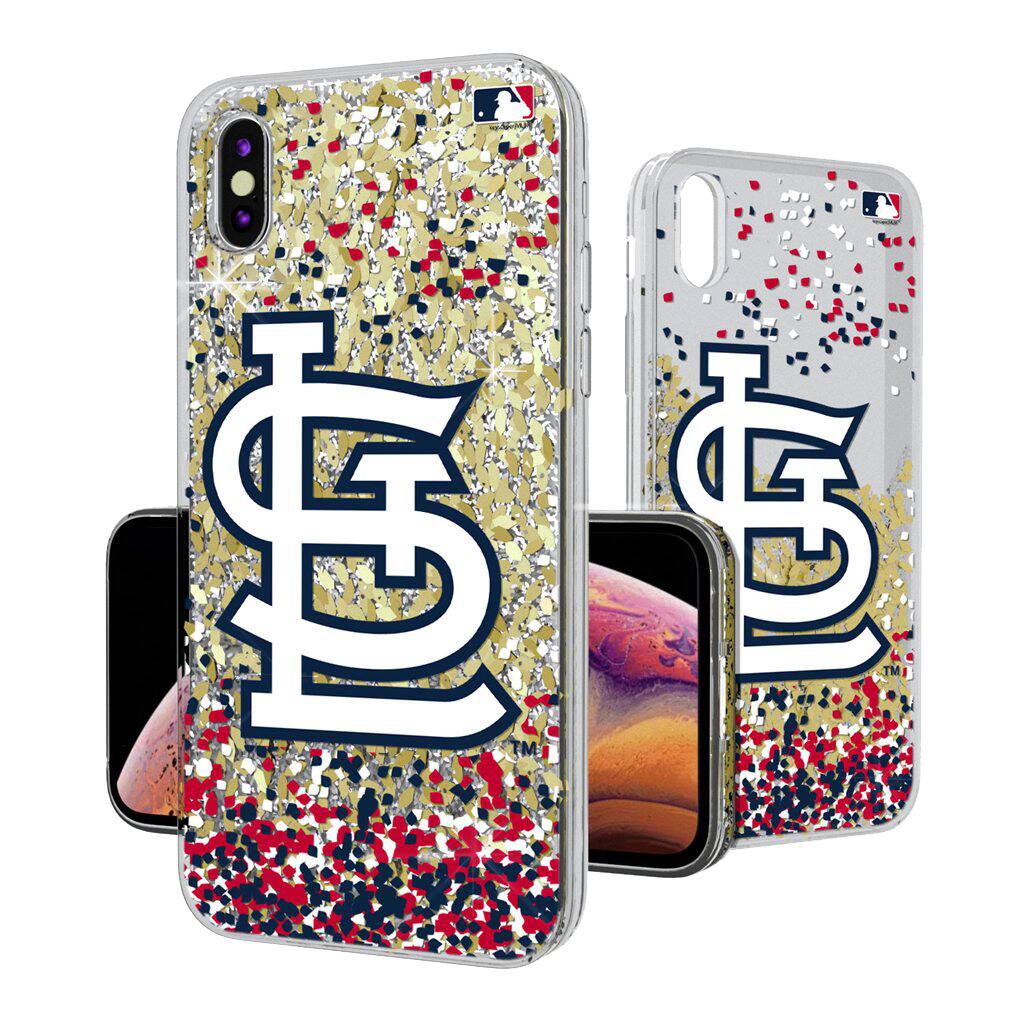 Keyscaper MLB St. Louis Cardinals Glitter Confetti iPhone Case 14 Plus ...