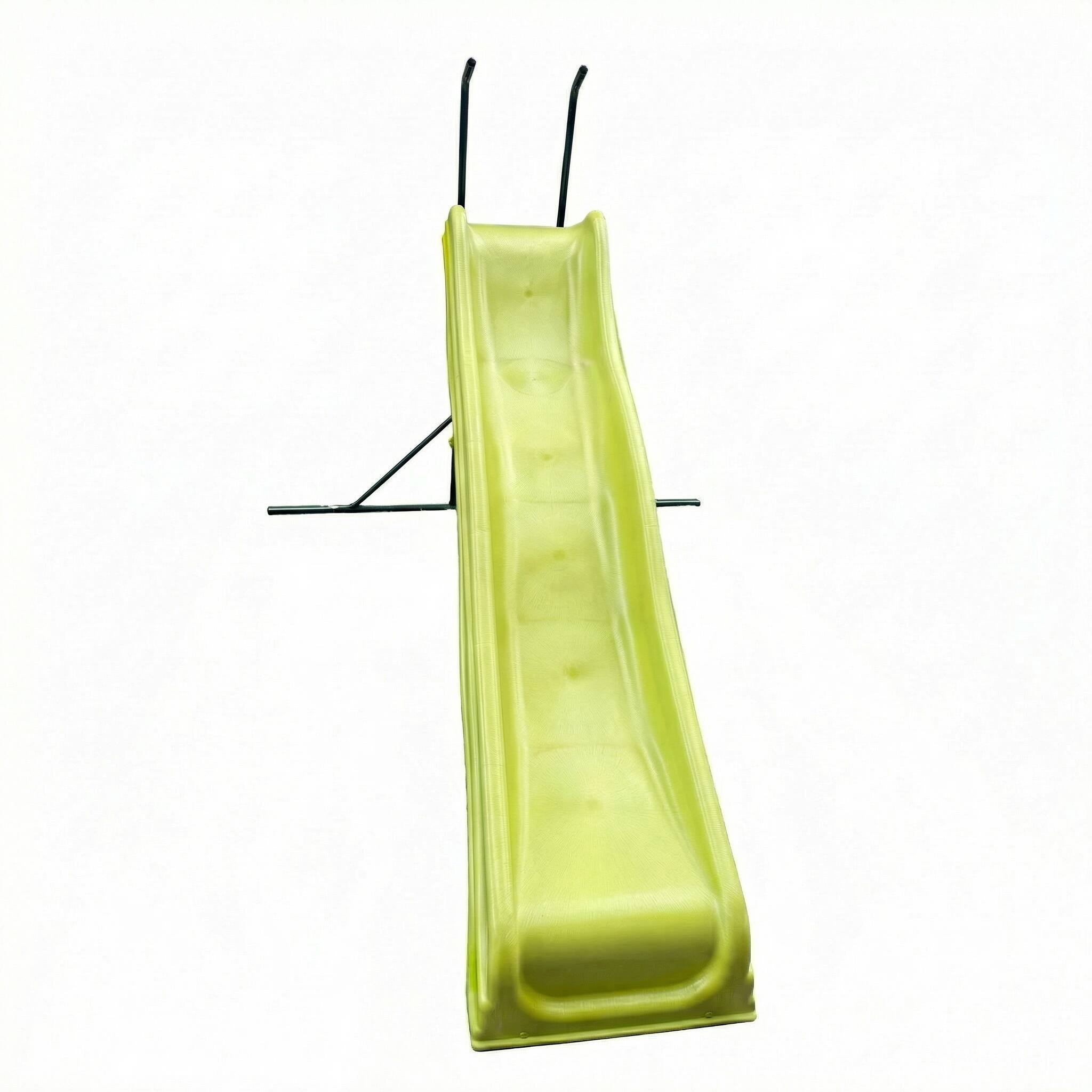 Loheer 7.8 ft Freestanding Kids Slide, Durable Plastic Playground Slide ...