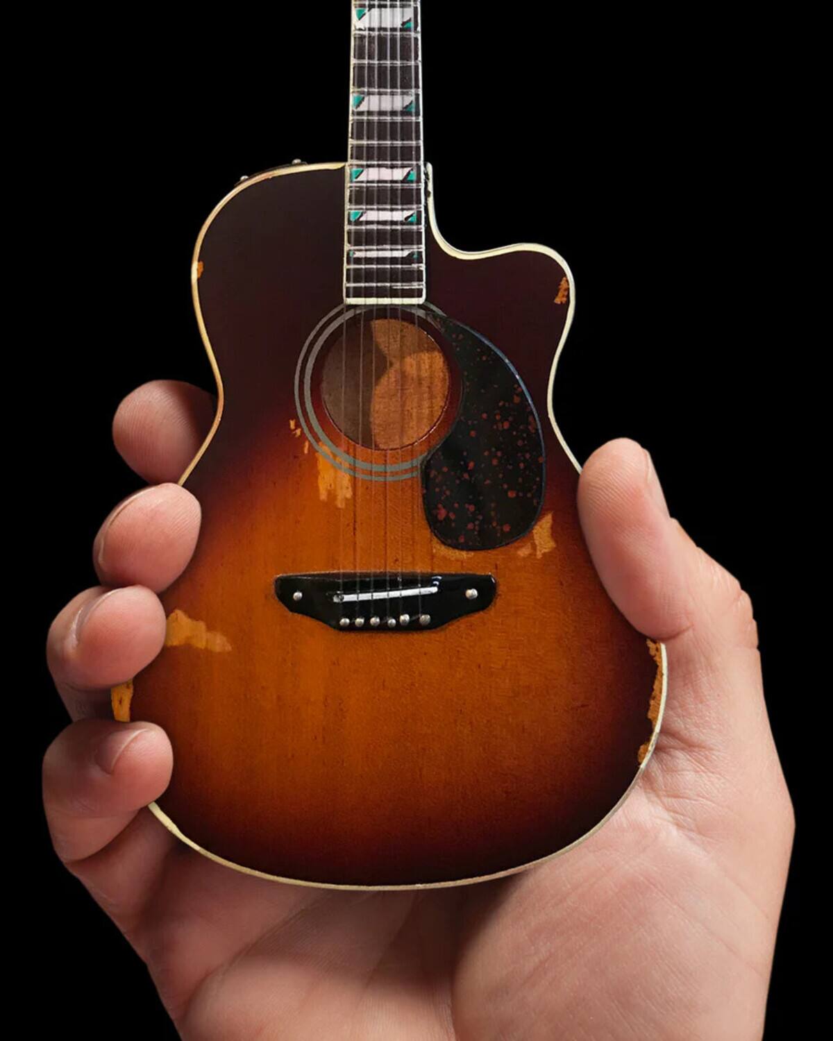 Toby Keith Axe Heaven Toby Keith Signature Sunburst Mini Acoustic ...