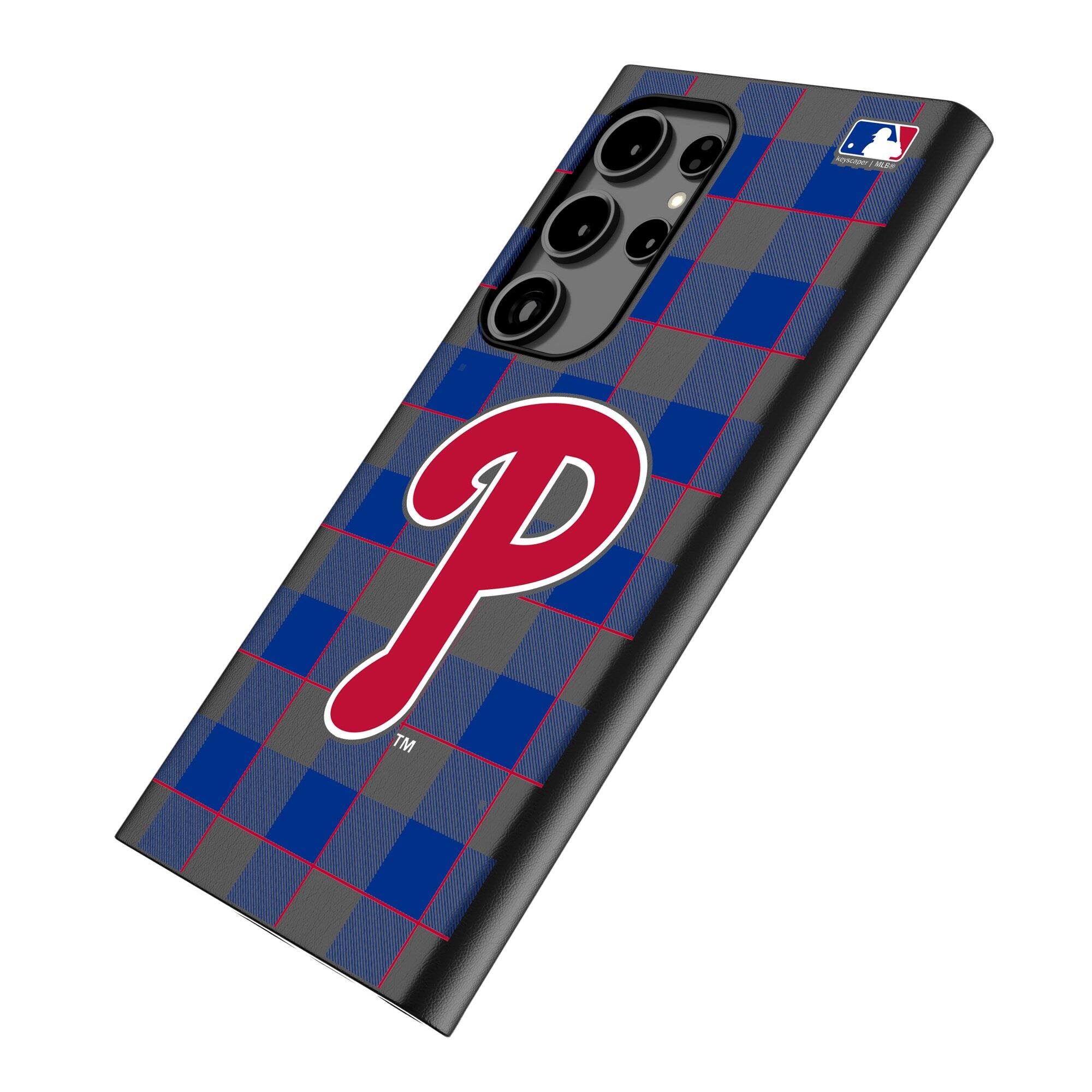 Keyscaper MLB Philadelphia Phillies Plaid Galaxy Magnetic Bump Case S24 ...