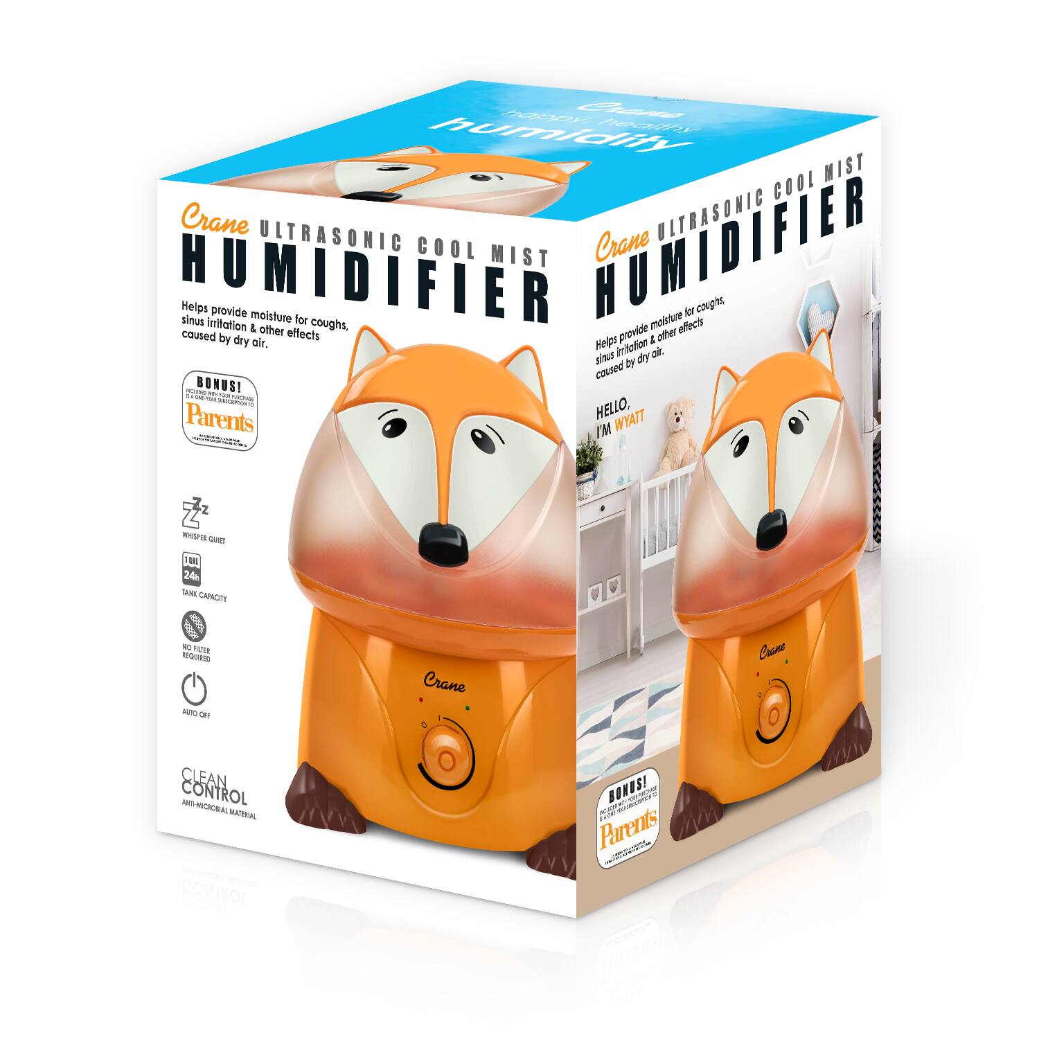 Questions and Answers: CRANE 1 Gal. Adorable Ultrasonic Cool Mist ...