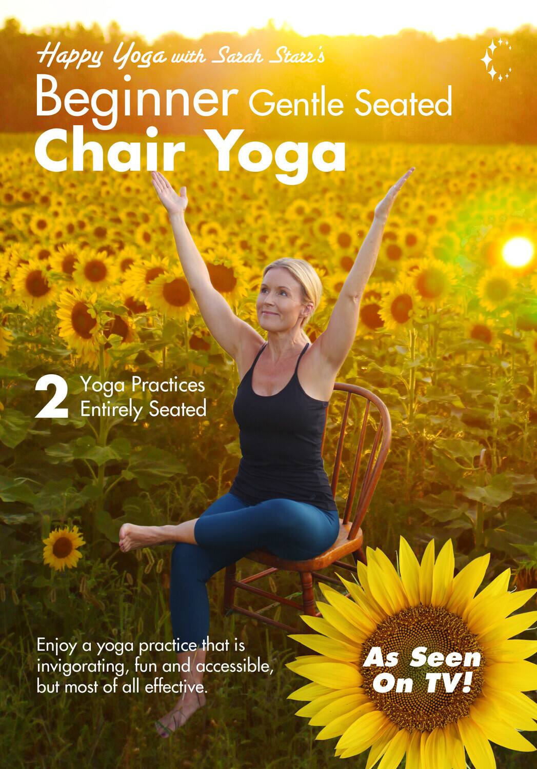 Gentle Seated Chair Yoga For Beginners With Sarah DVD - Best Buy