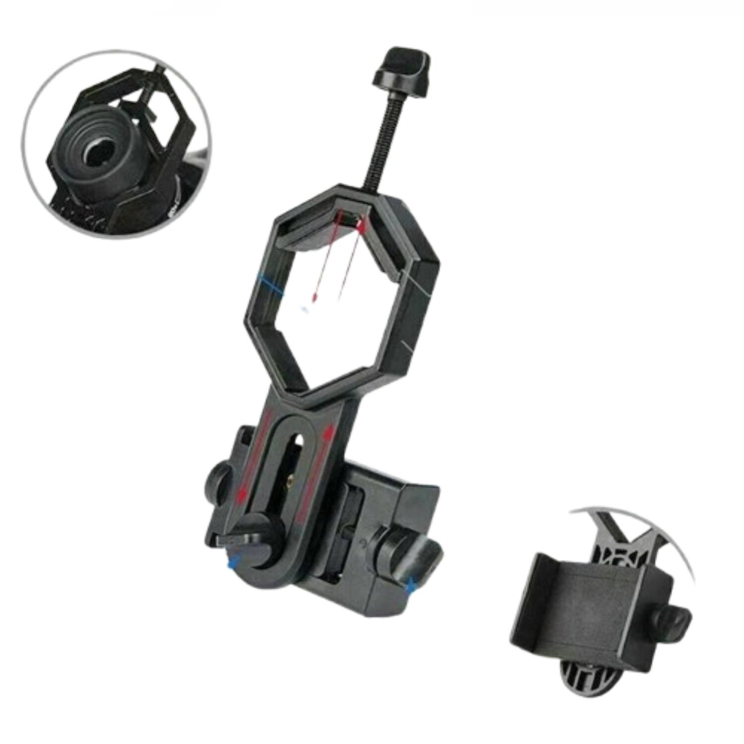 Stock Preferred Universal Telescope Phone Mount Adapter Black - Best Buy