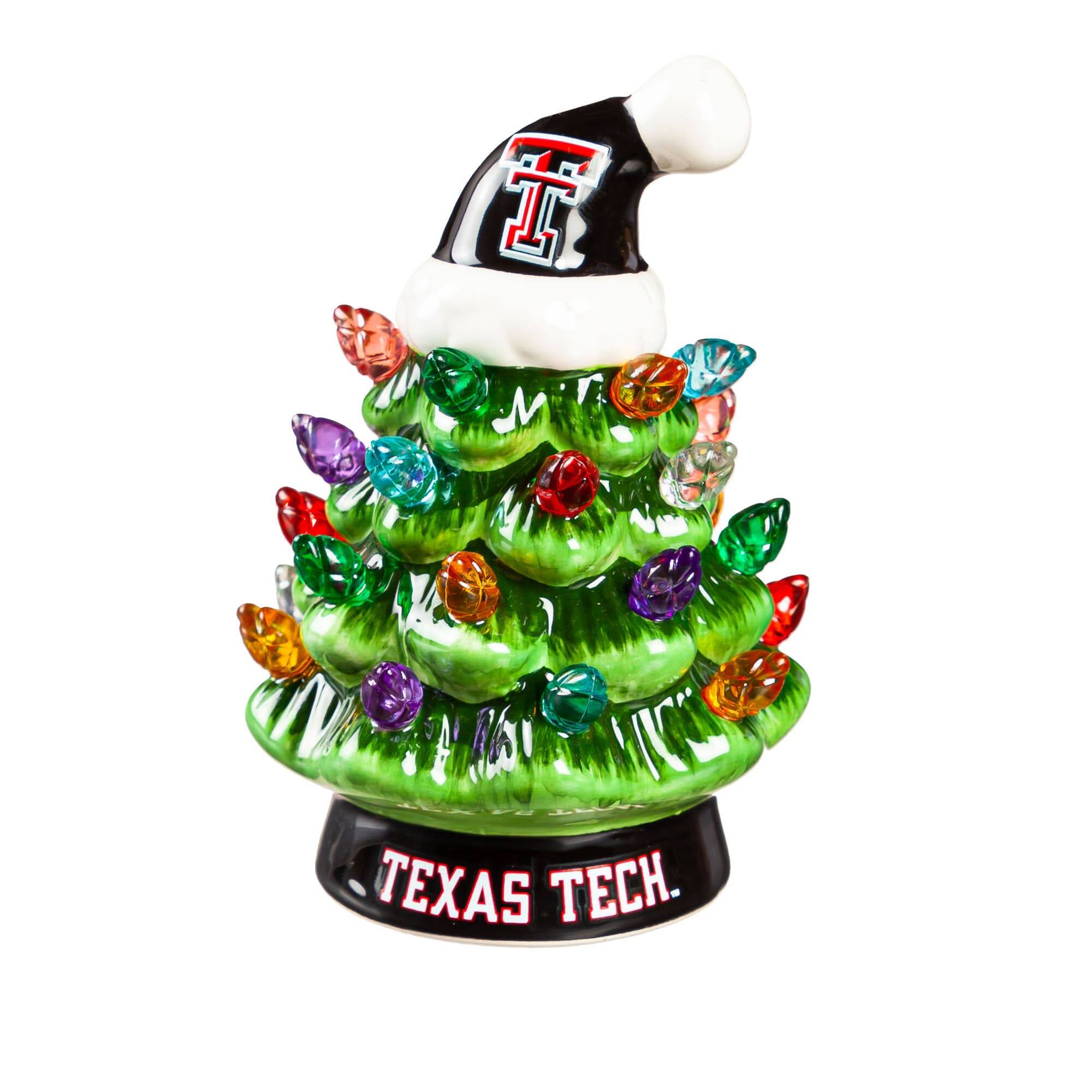 Evergreen Enterprises Texas Tech Red Raiders 2 Pack 4" Ceramic LED ...