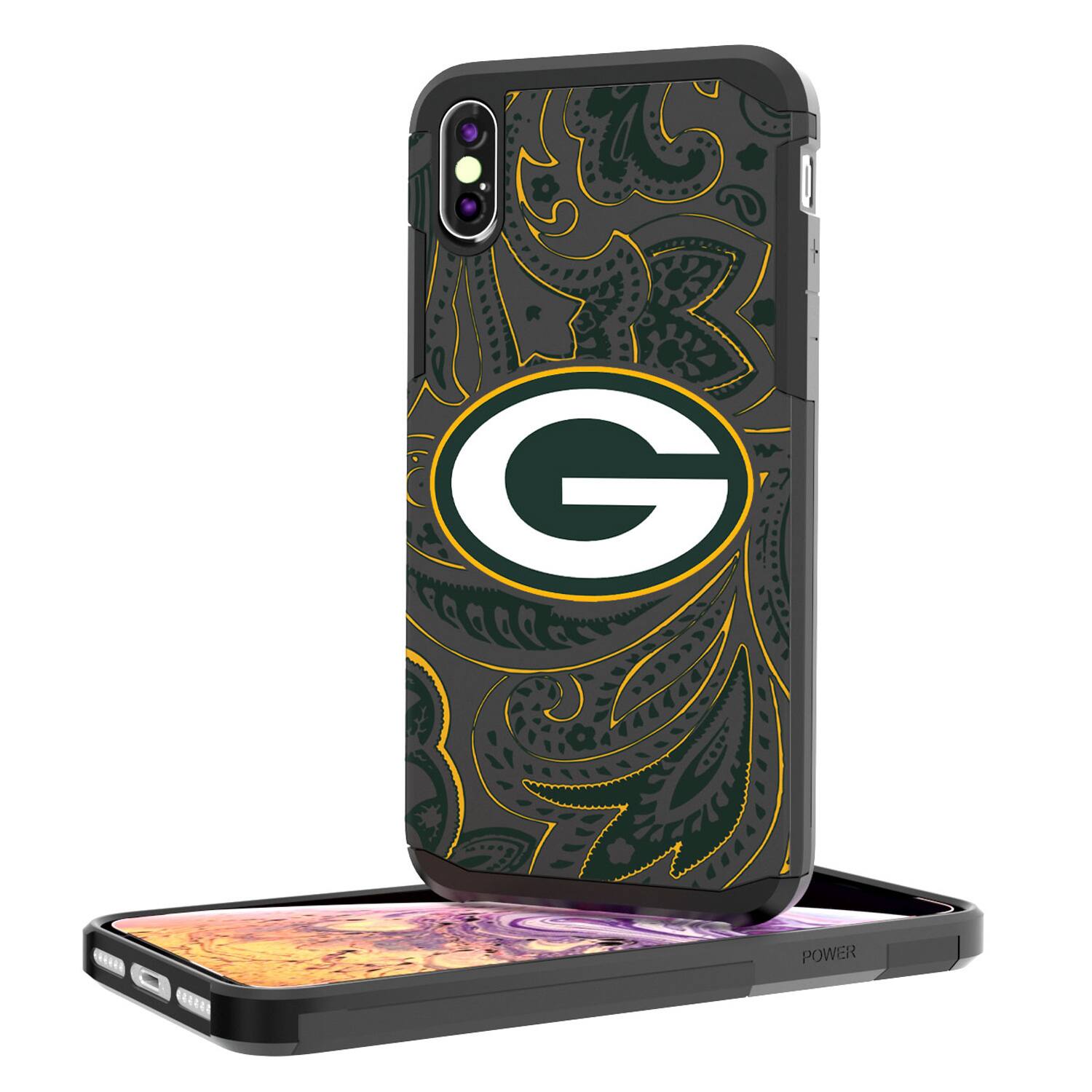 Keyscaper NFL Green Bay Packers iPhone Rugged Paisley Design Case 16 ...