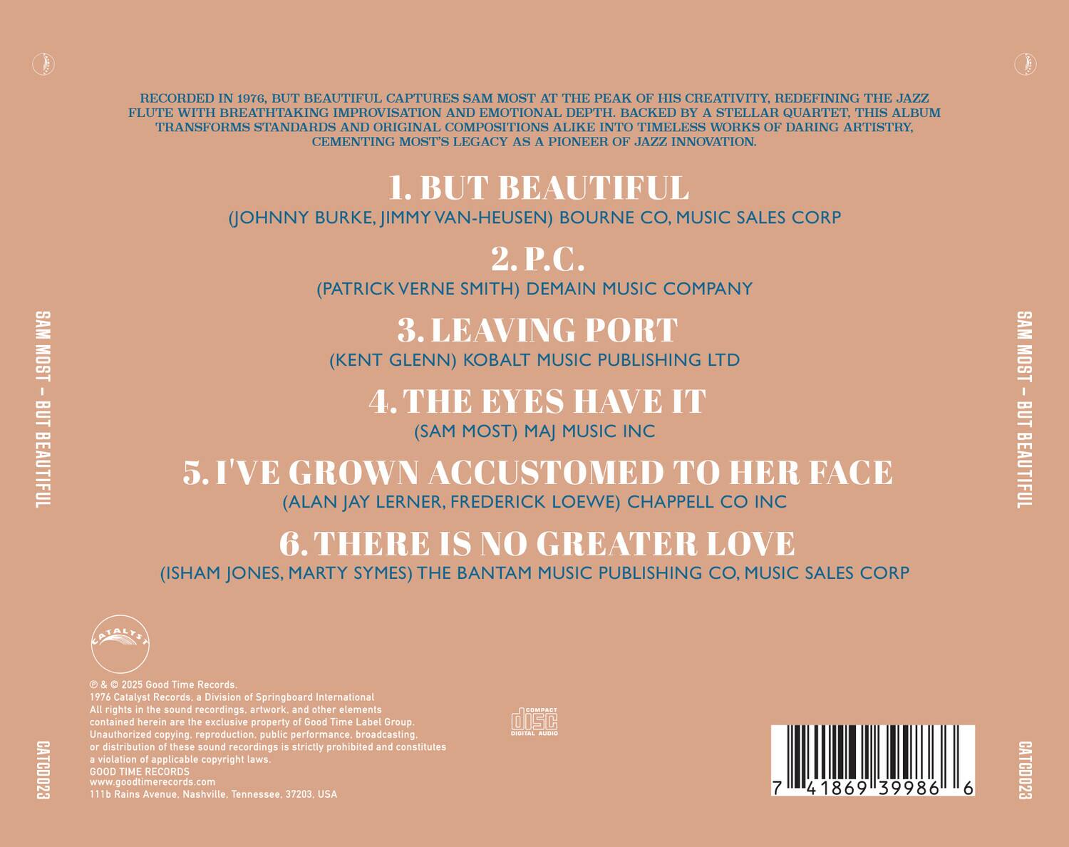 Sam Most But Beautiful COMPACT DISCS [CD] - Best Buy