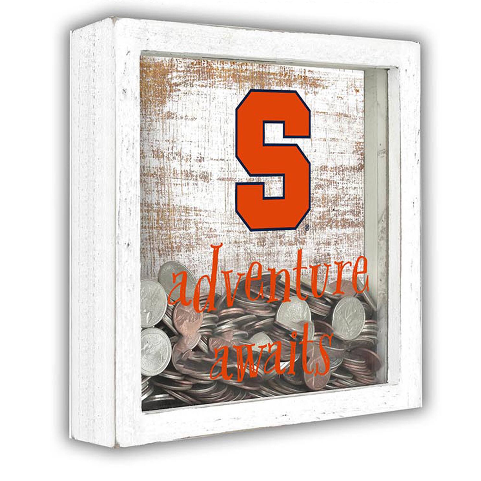 Fan Creations Syracuse Orange 14'' x 13'' Adventure Awaits Money Box ...
