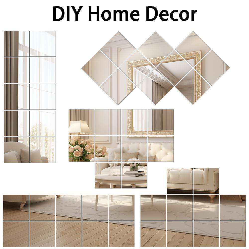 Comfort Essence Full Length Wall Mirrors 11'' X Home Gym Body Mirror ...