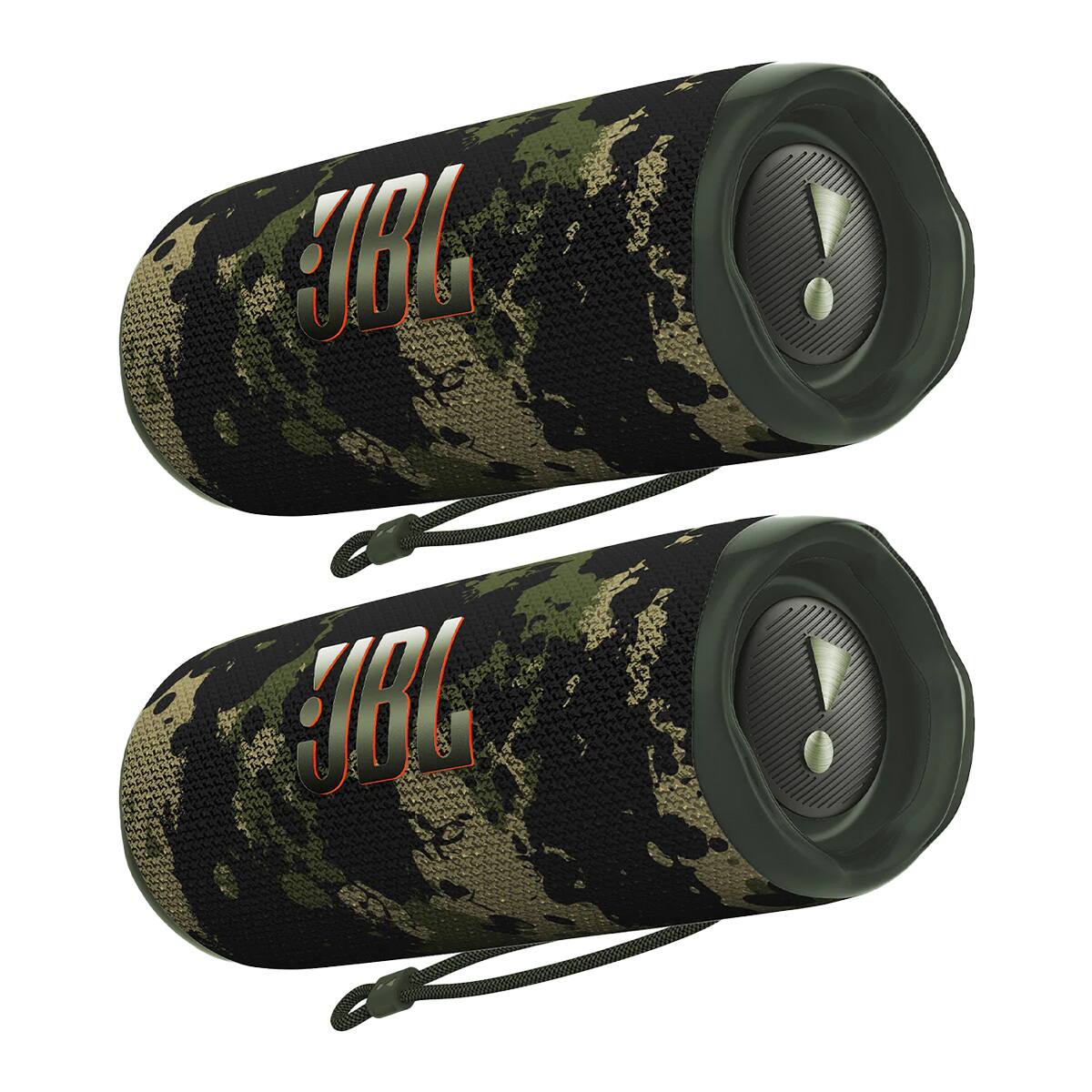 JBL Flip 6 Waterproof Portable Bluetooth Speaker Pair (Camo) Camouflage ...