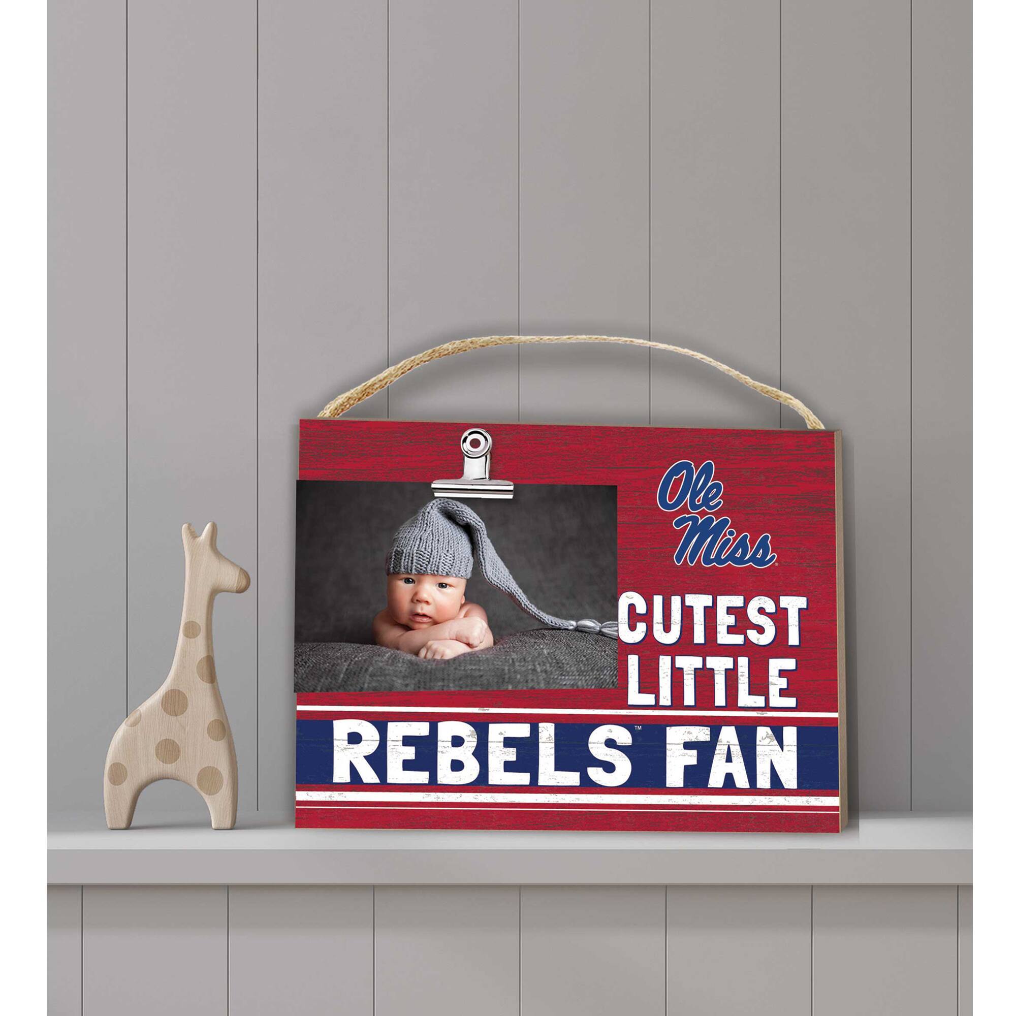 Jardine Ole Miss Rebels 8'' x 10'' Cutest Little Team Logo Clip Photo ...