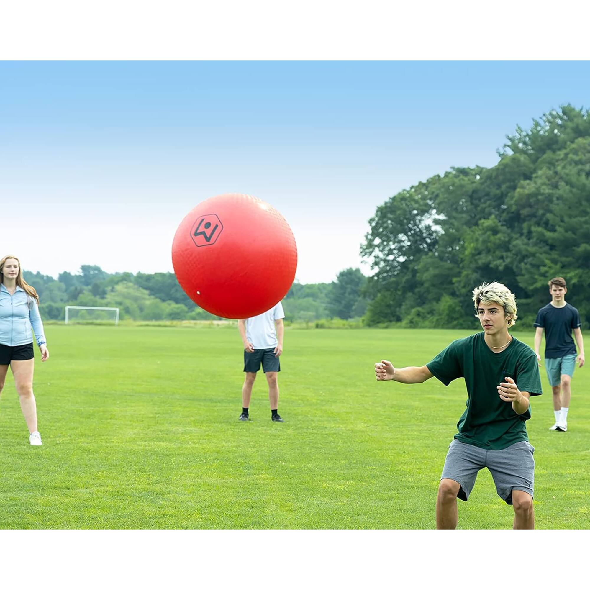 Little Kids Wicked Big Sports: 20" Red Kickball Giant Inflatable, Bases ...