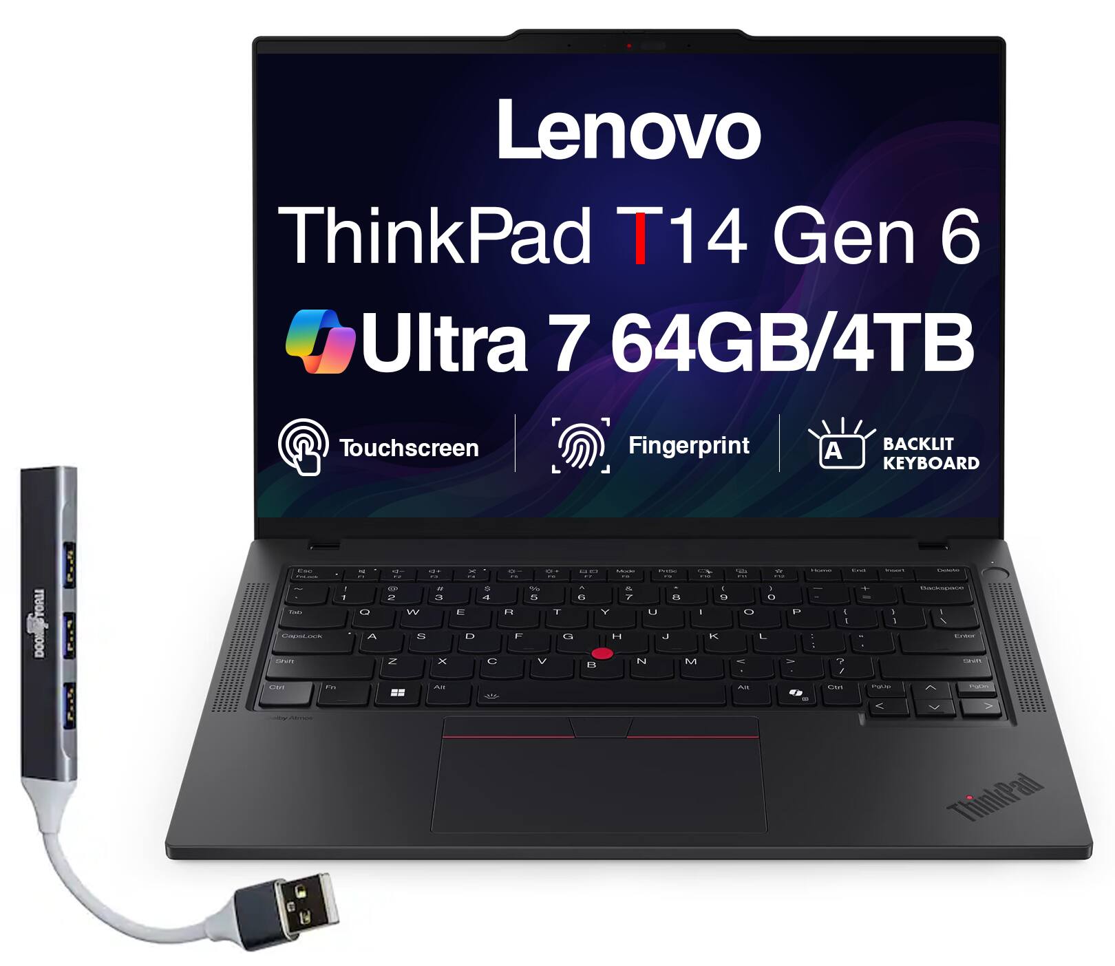 Lenovo Upgraded ThinkPad T14 Touchscreen Laptop 14.0 WUXGA Display ...