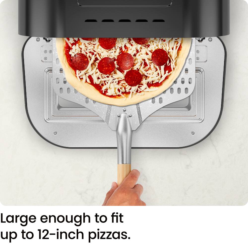 Chefman High Heat Indoor Electric Pizza Oven Makes 12 Inch Pizzas, 800 ...