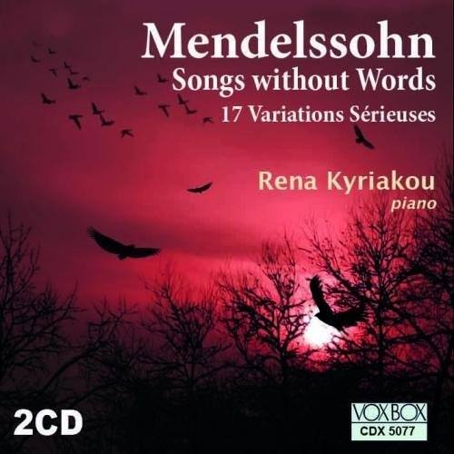 Mendelssohn / Kyriakou,Rena Songs Without Words COMPACT DISCS [CD ...