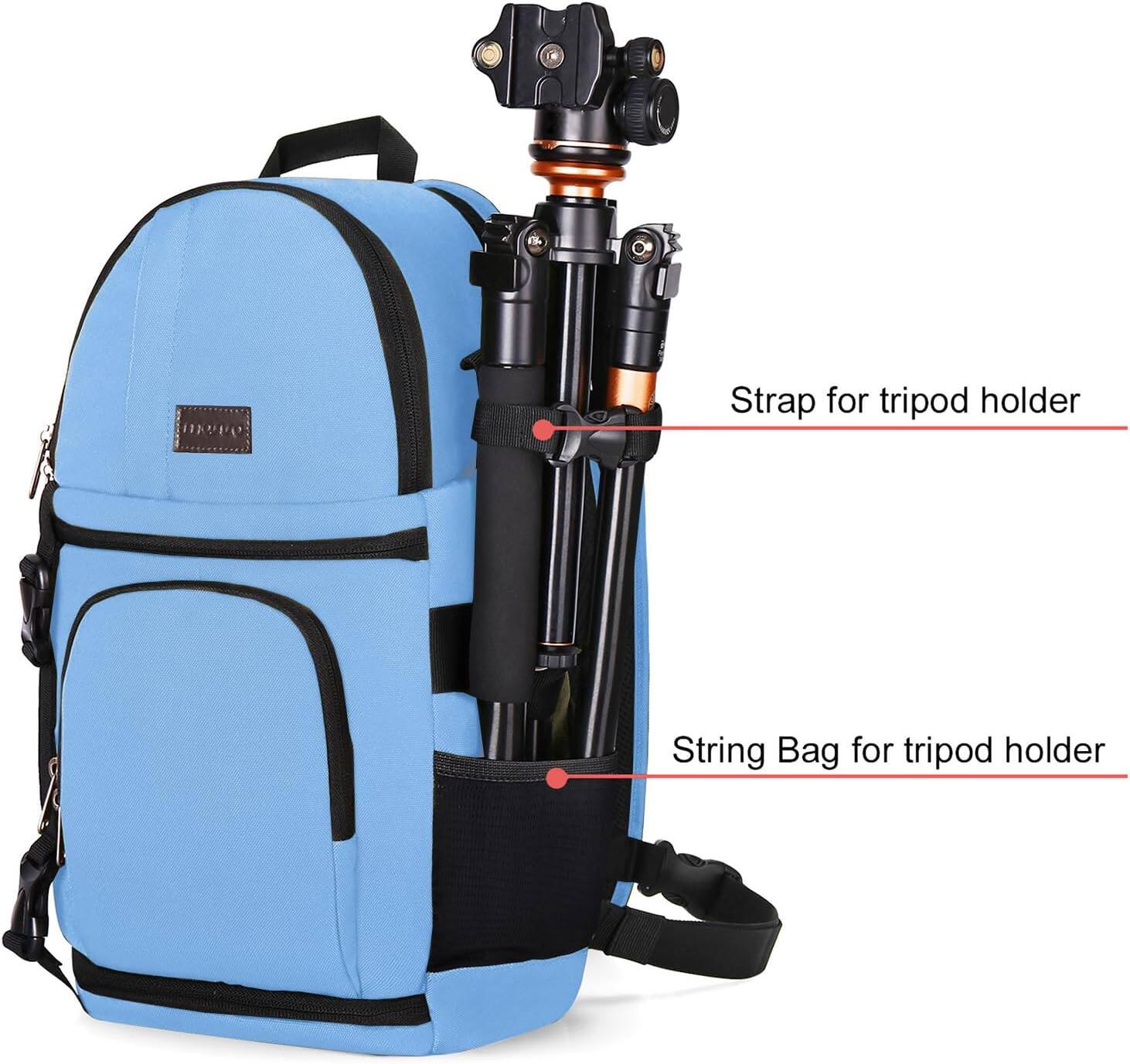 mosiso Camera Sling Bag Shockproof Photography Camera Backpack with ...