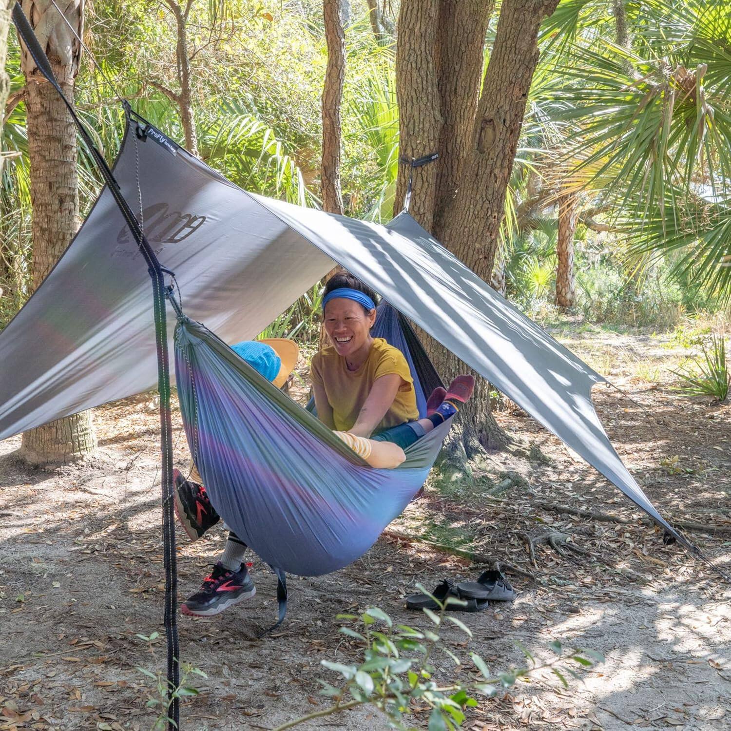 JETRANSPORT Eagles Nest Outfitters Profly Rain Tarp Ultralight Hammock ...