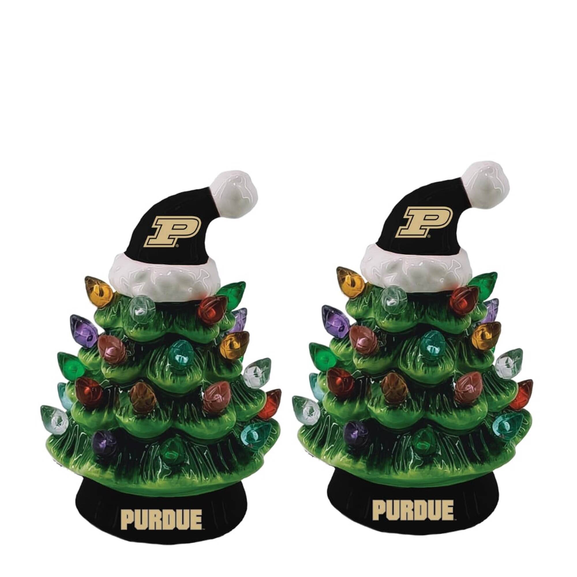 Evergreen Enterprises Purdue Boilermakers 2 Pack 4" Ceramic LED ...